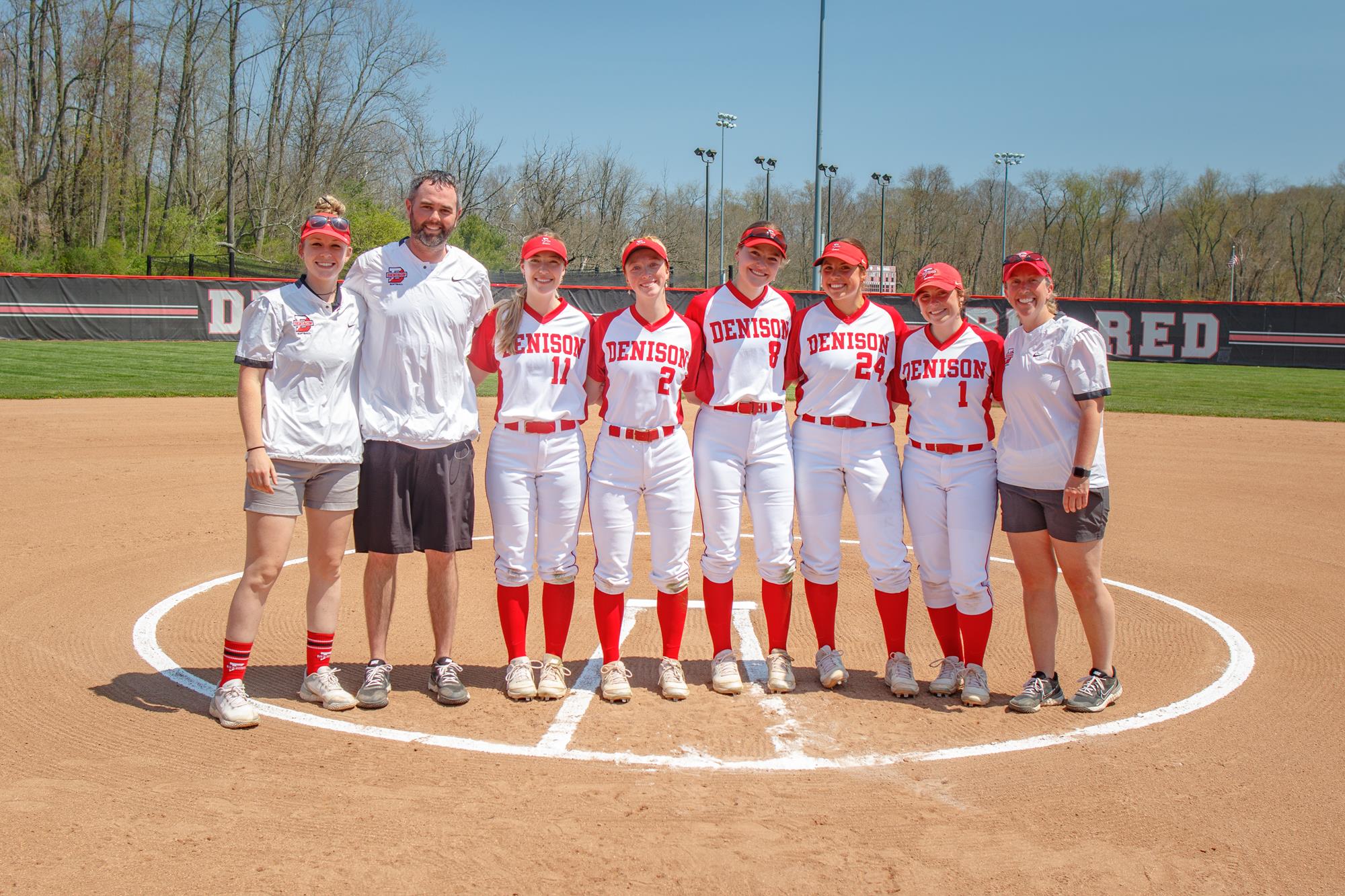 Softball uses seventh-inning comeback in game two to split with ...