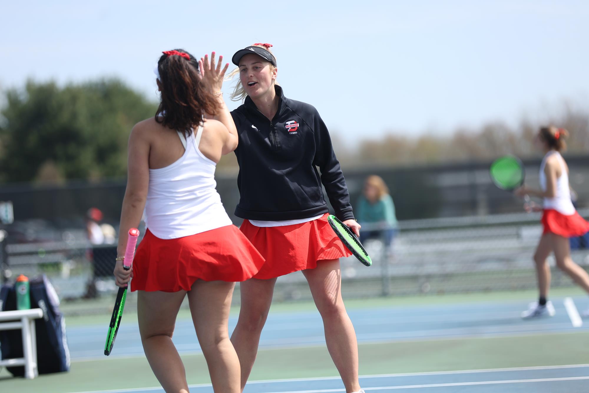 No. 30 women’s tennis cruises into NCAC Semifinals - Denison University