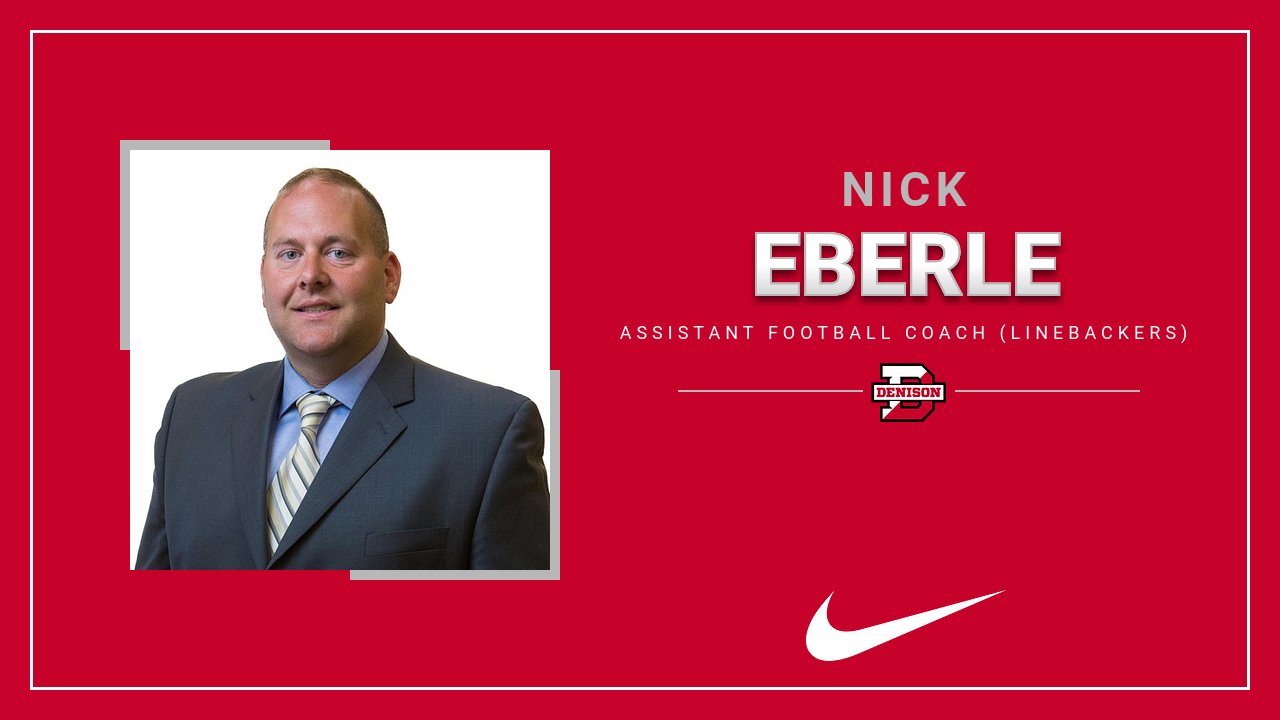 Nick Eberle joins Denison football as linebackers coach - Denison University