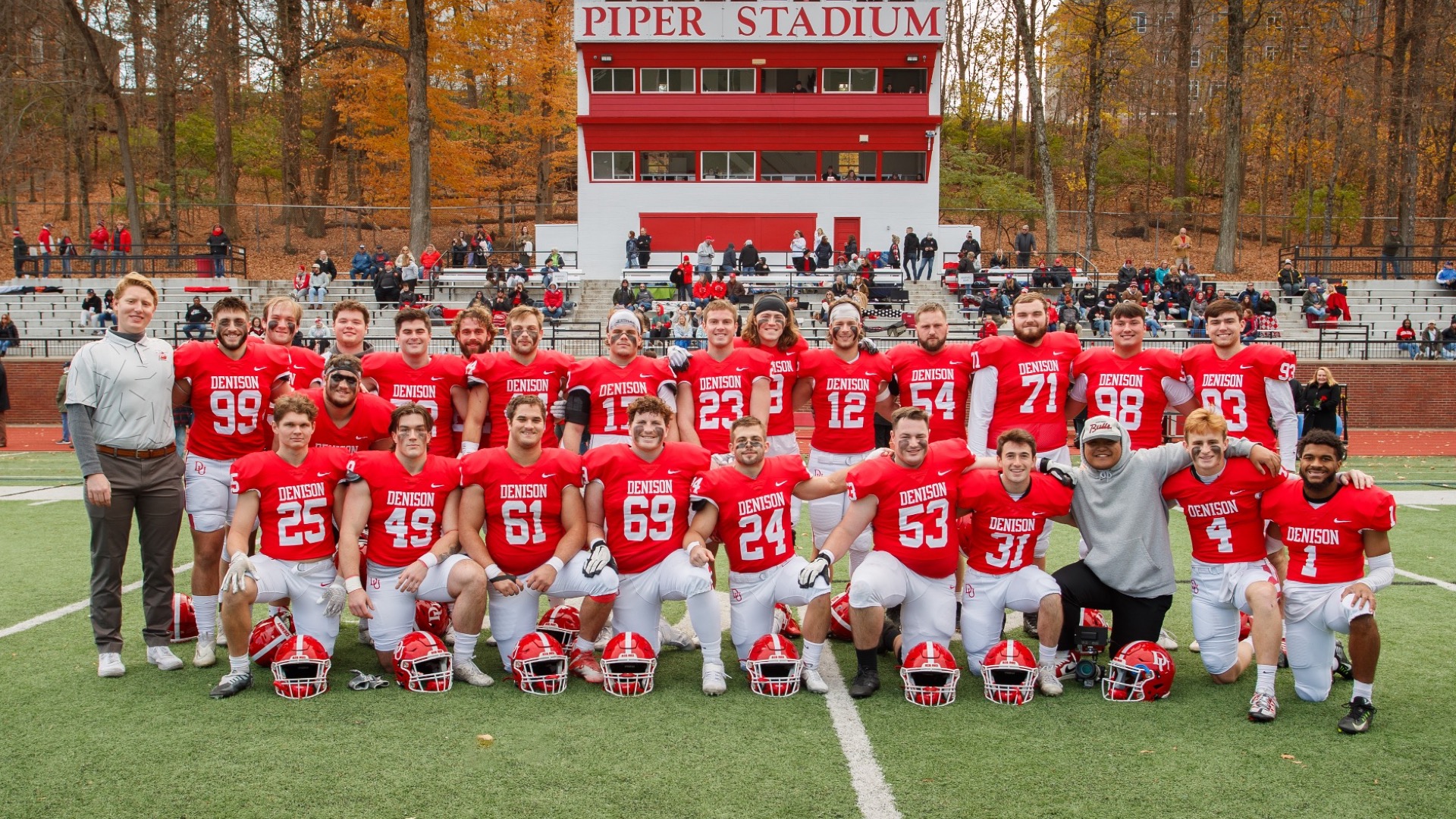Football earns wild Senior Day win - Denison University