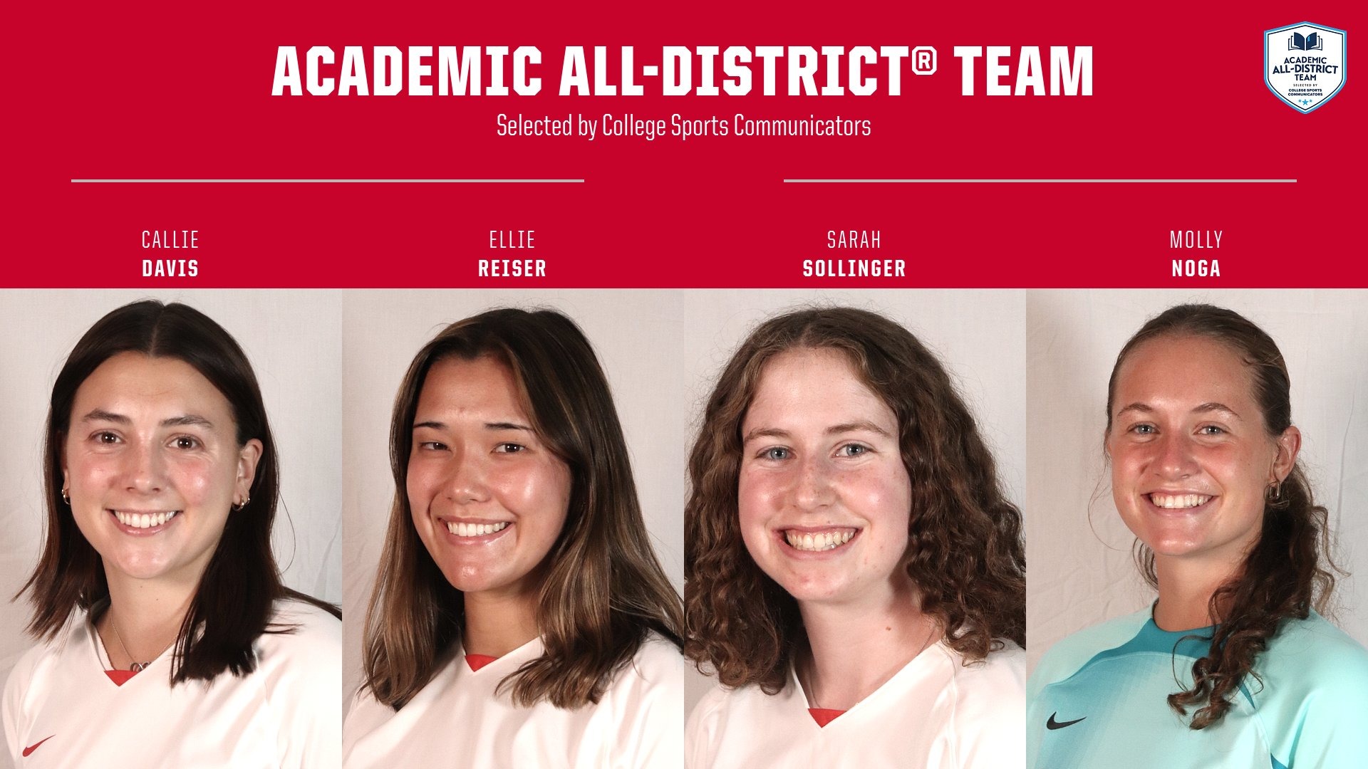 Women’s soccer lands four on Academic All-District® Team - Denison ...