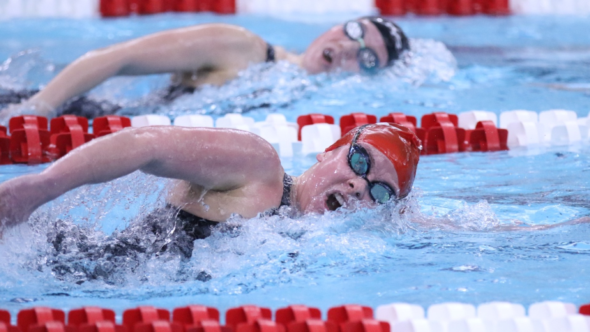 No. 2 women’s swimming out in front at DU Invite - Denison University