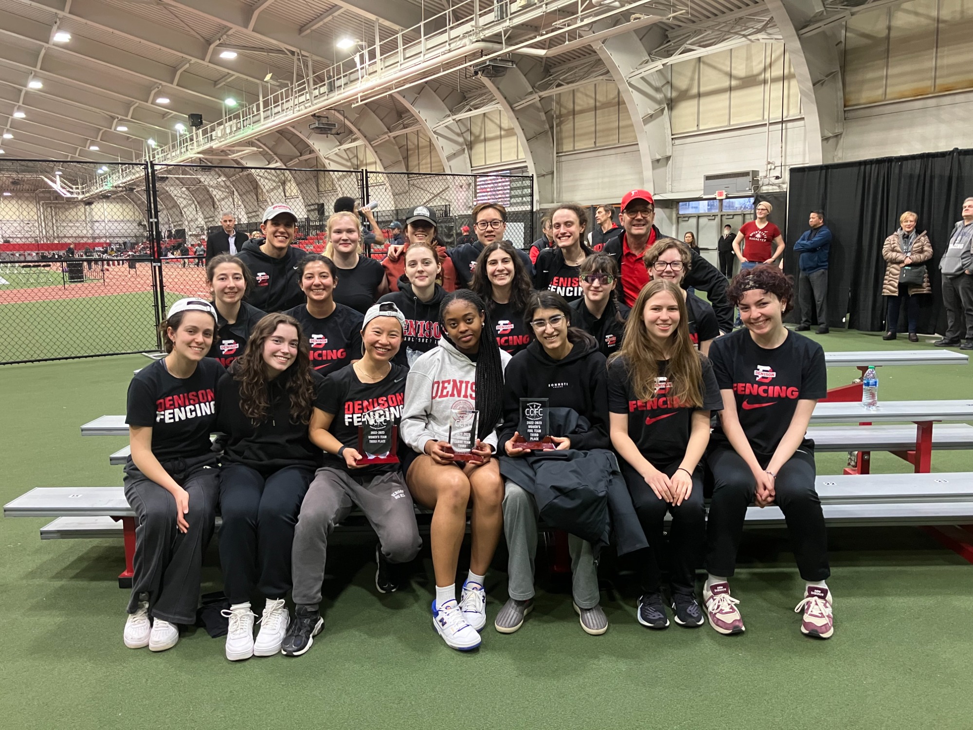 Big Red earn historic third-place finish at Central Collegiate Fencing ...