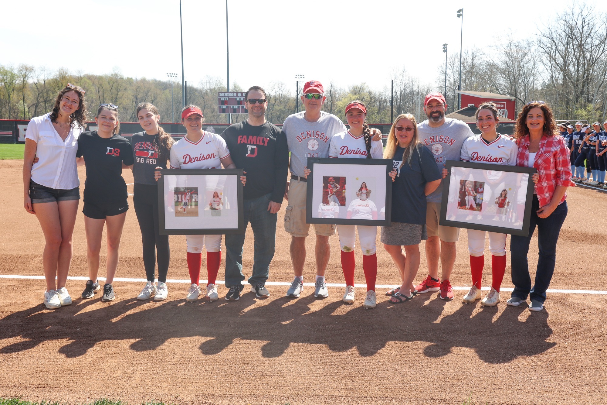 Big Red take two from Hiram on Senior Day - Denison University