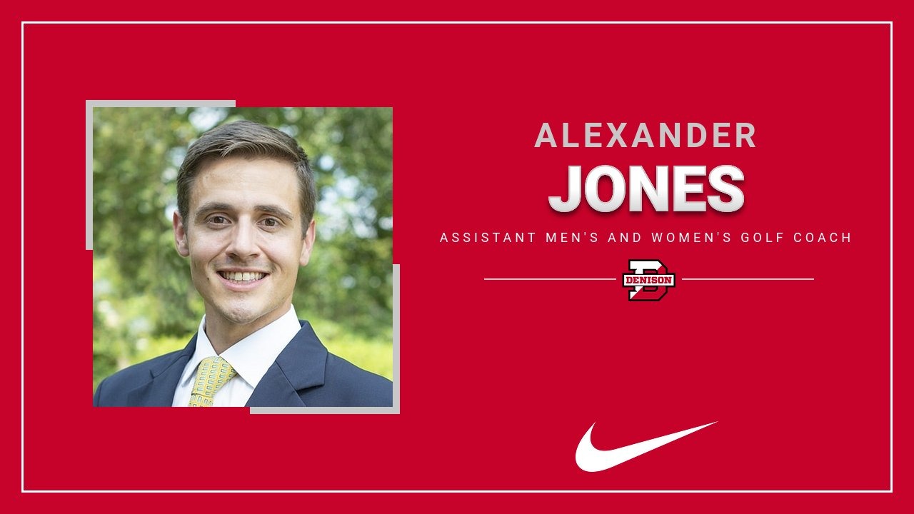 Alexander Jones announced as full-time Assistant Golf Coach at Denison ...