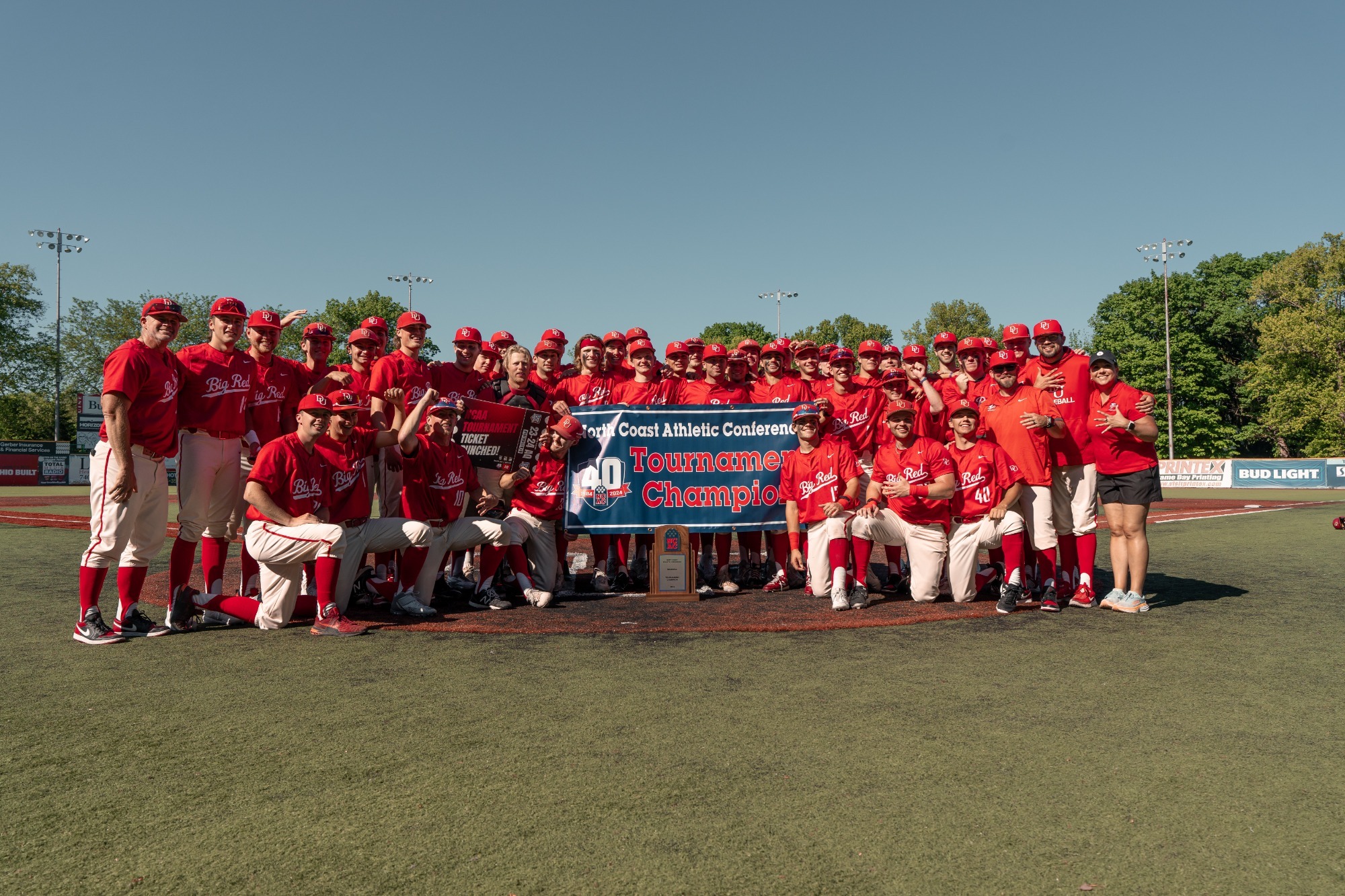 Denison baseball wins fifth straight NCAC Tournament Championship ...