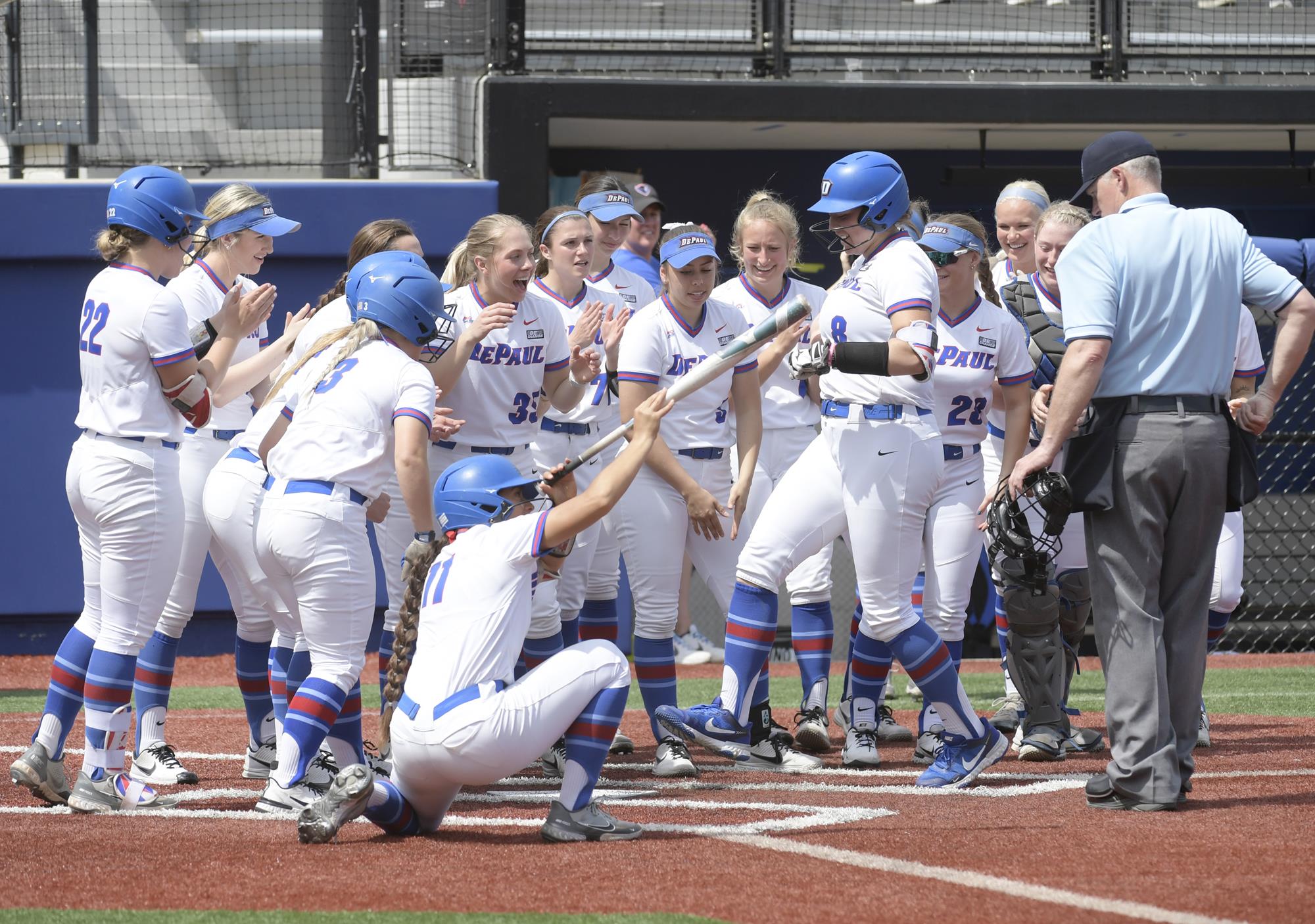 DePaul Blasts Four Home Runs in 17-0 Triumph Over Georgetown - DePaul ...