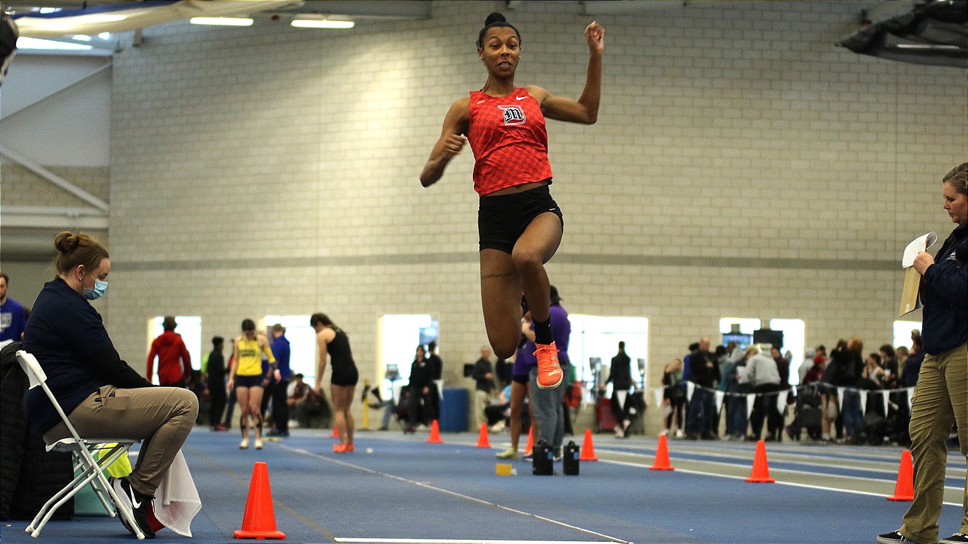 Carey Wins Long Jump With Season-Best Jump As Titans Compete At Akron ...