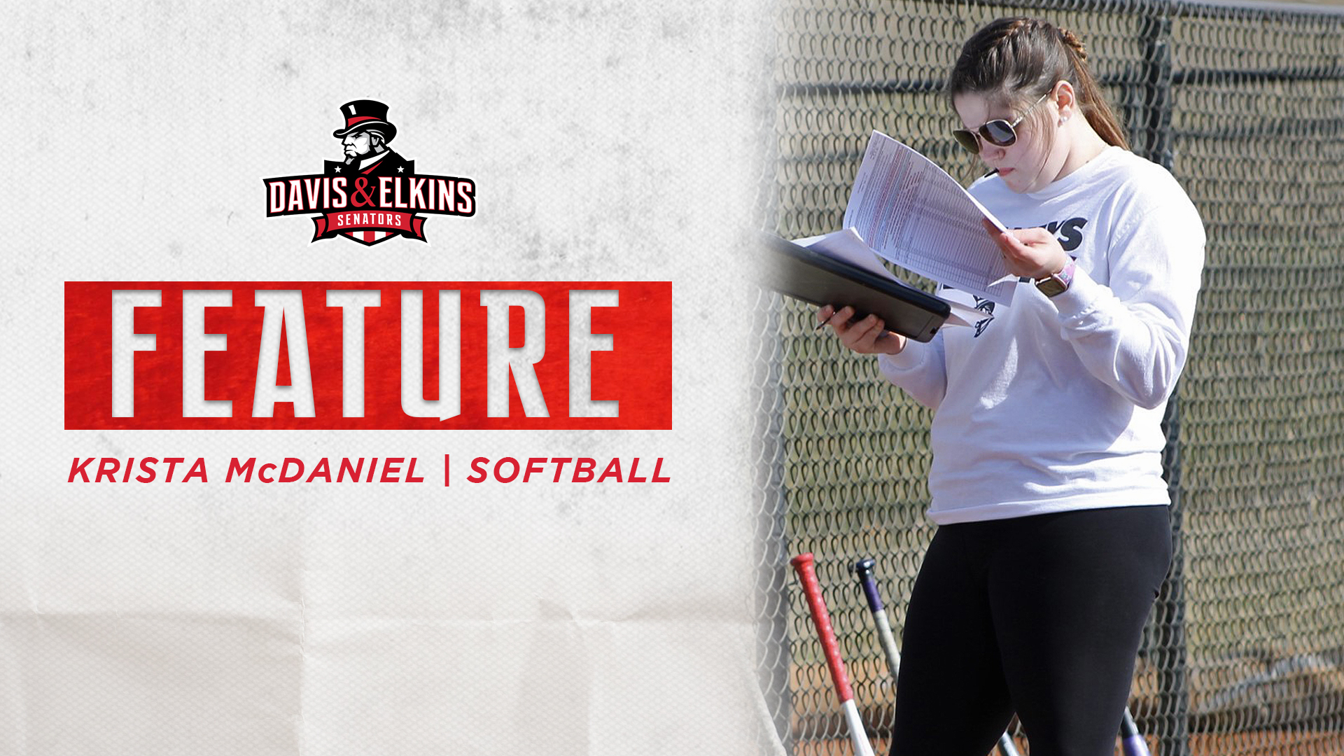 Senior Spotlight: Amy Fincham, Softball - Davis and Elkins College ...