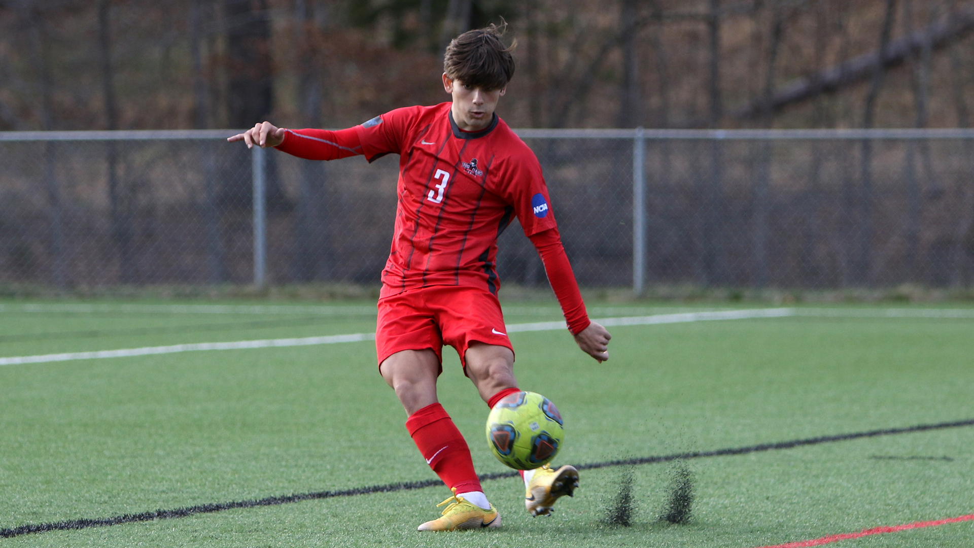 Lago's Late Goal Lifts Senators - Davis and Elkins College Athletics