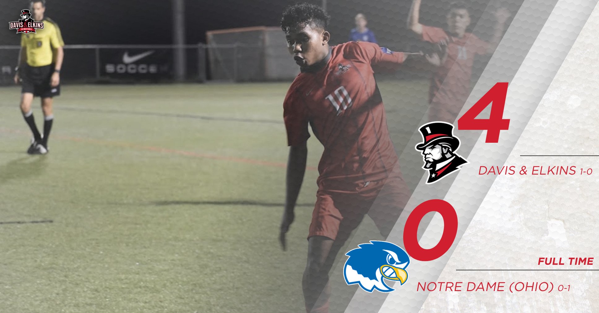Men's Soccer Rolls in Season Opener - Davis and Elkins College Athletics