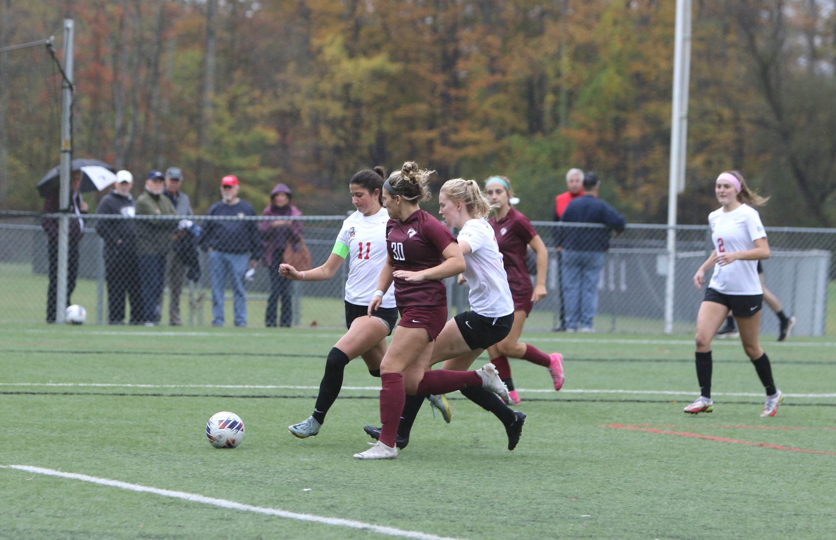 Tristram and Veser Score Late to Tie Falcons in Women's Soccer Matchup ...