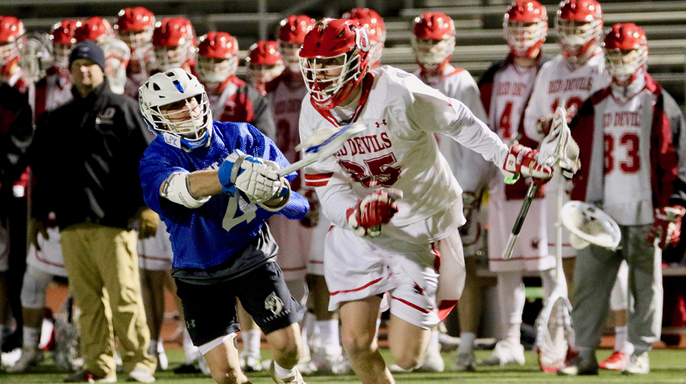 #9 Red Devils Erupt Early in Home Opener - Dickinson College