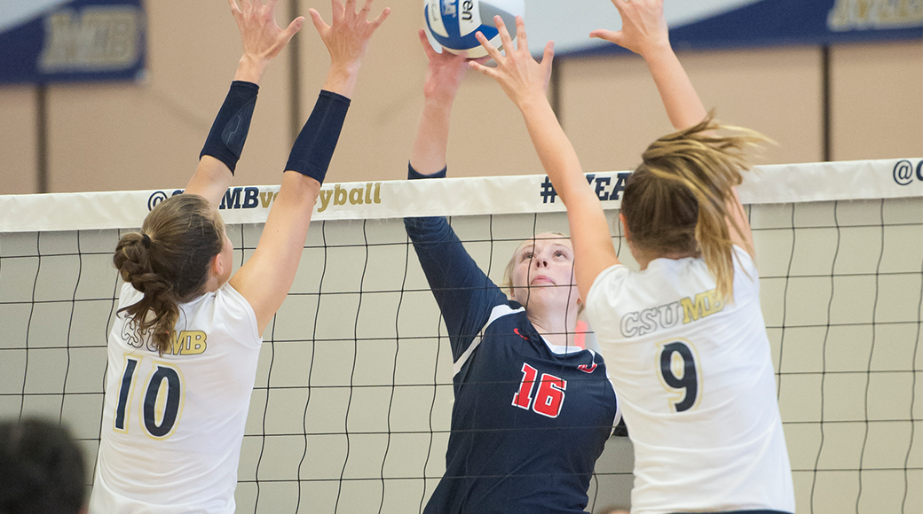 Volleyball Falls in Final Two Games at CSUMB Otter Classic - Utah Tech ...