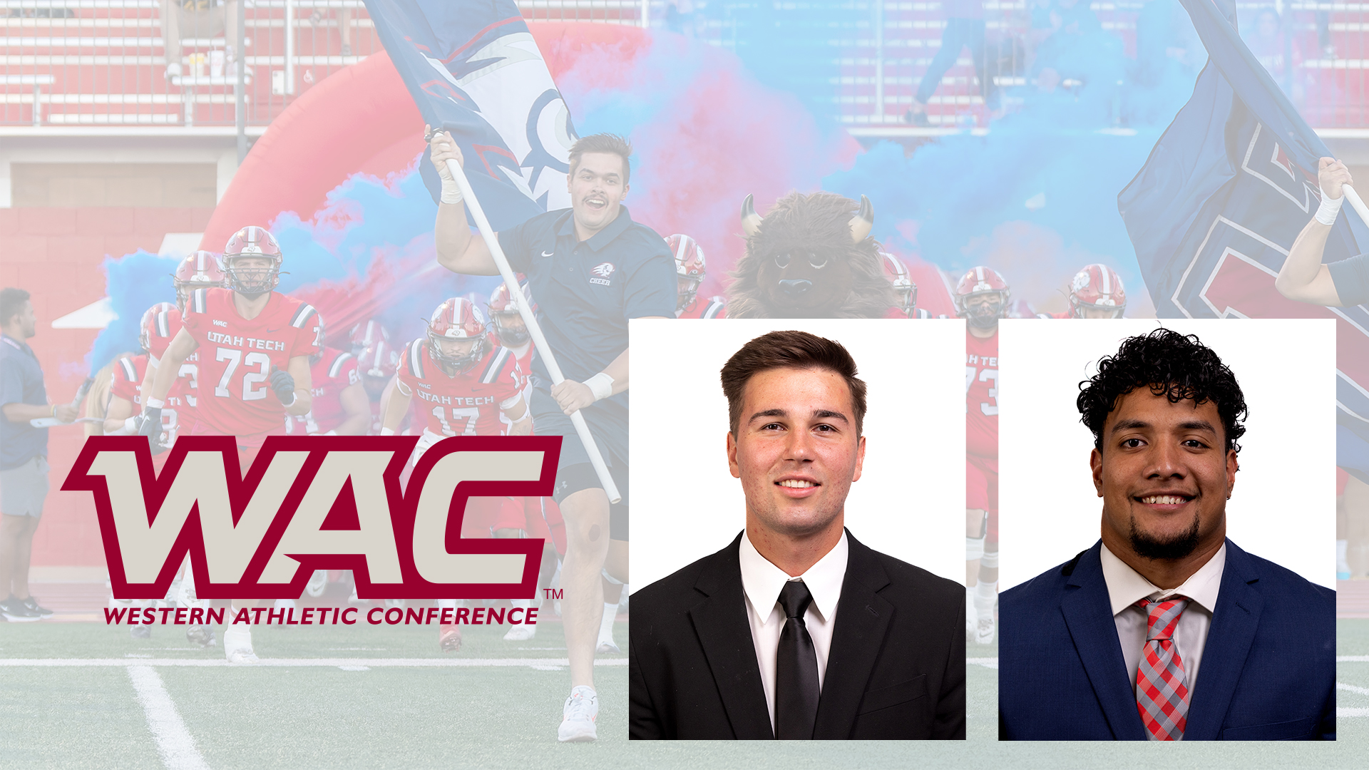 FB - Victor Gabalis and Malaki Malaki Earn WAC POW Honors - Utah Tech ...