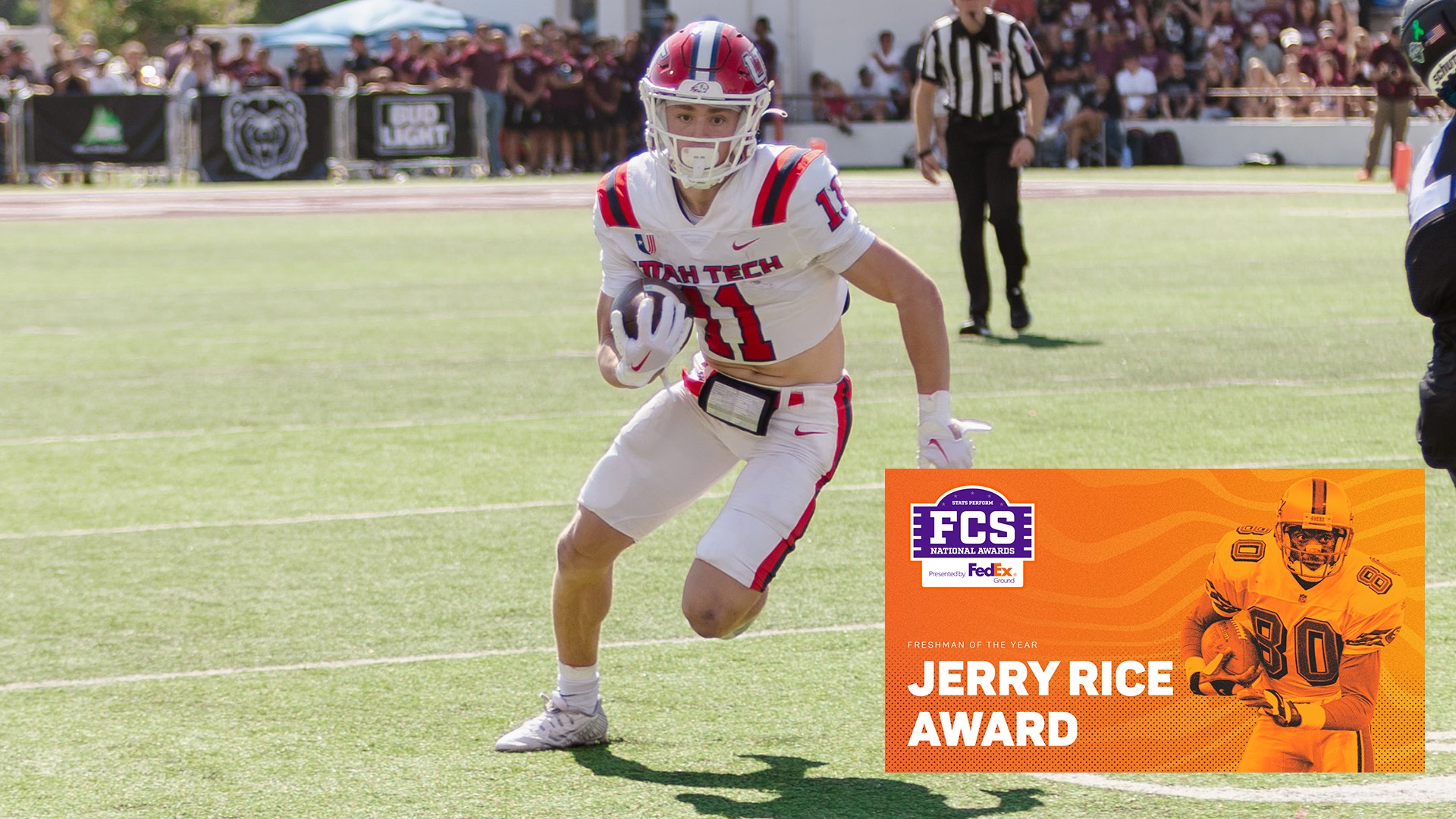 FB - Beau Sparks Named to the 2023 Jerry Rice Award Watch List - Utah ...