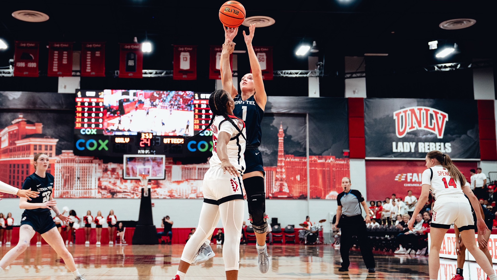 Trailblazers Fall at UNLV on Tuesday Night - Utah Tech University Athletics