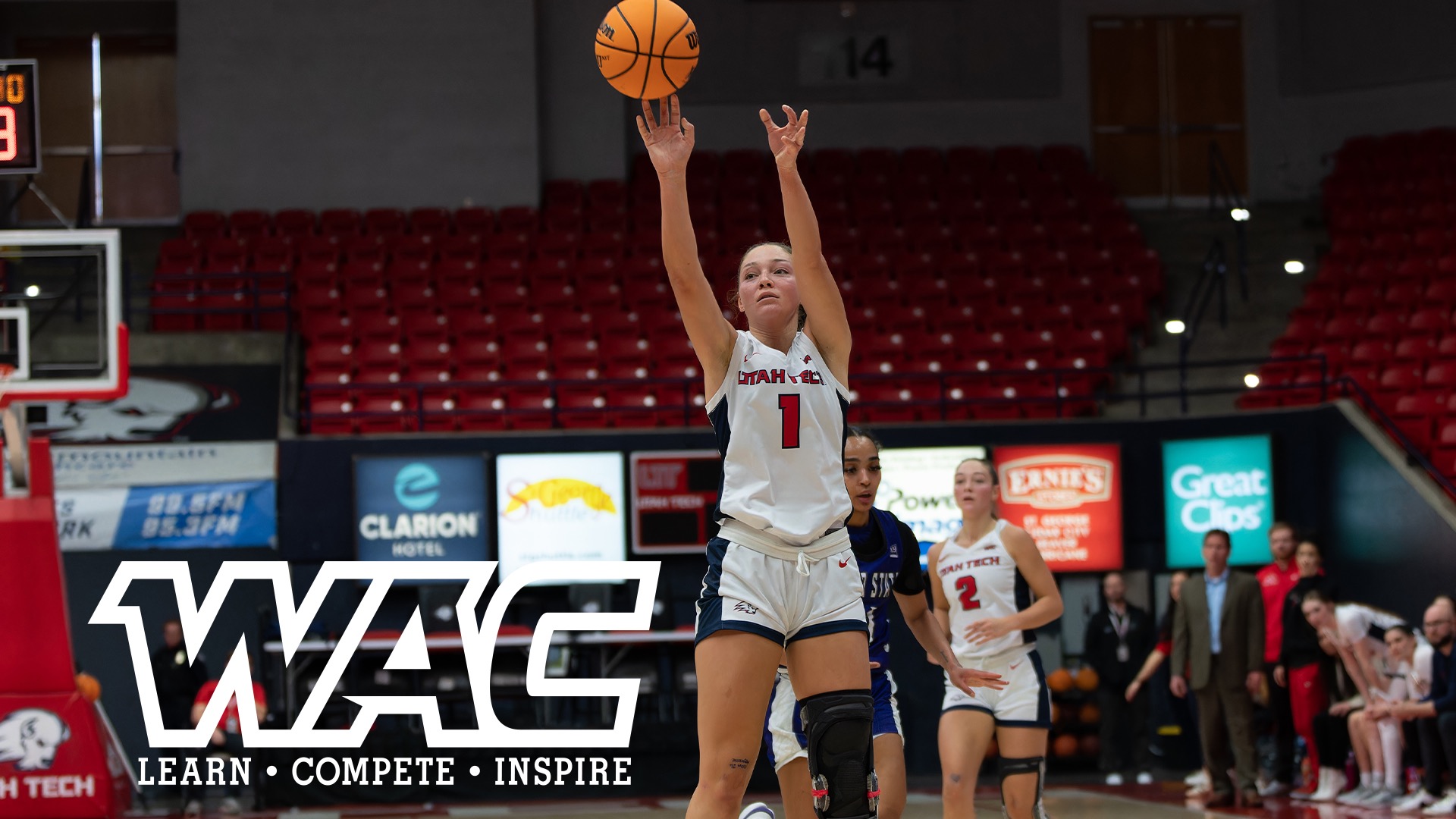 WBB - Maddie Warren Named WAC Player of the Week - Utah Tech University ...