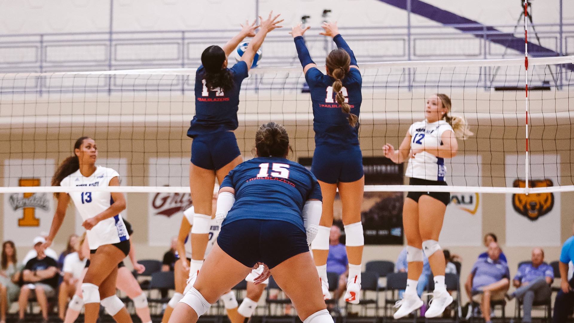 Trailblazer Volleyball Drops Two in a Season Opening Twin Bill at Weber ...