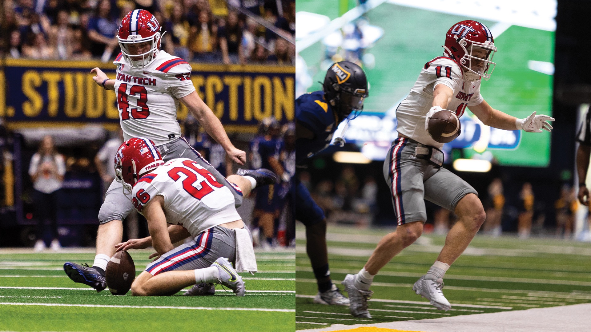 FB - Brooksby and Sparks Earn Weekly College Football Awards - Utah ...
