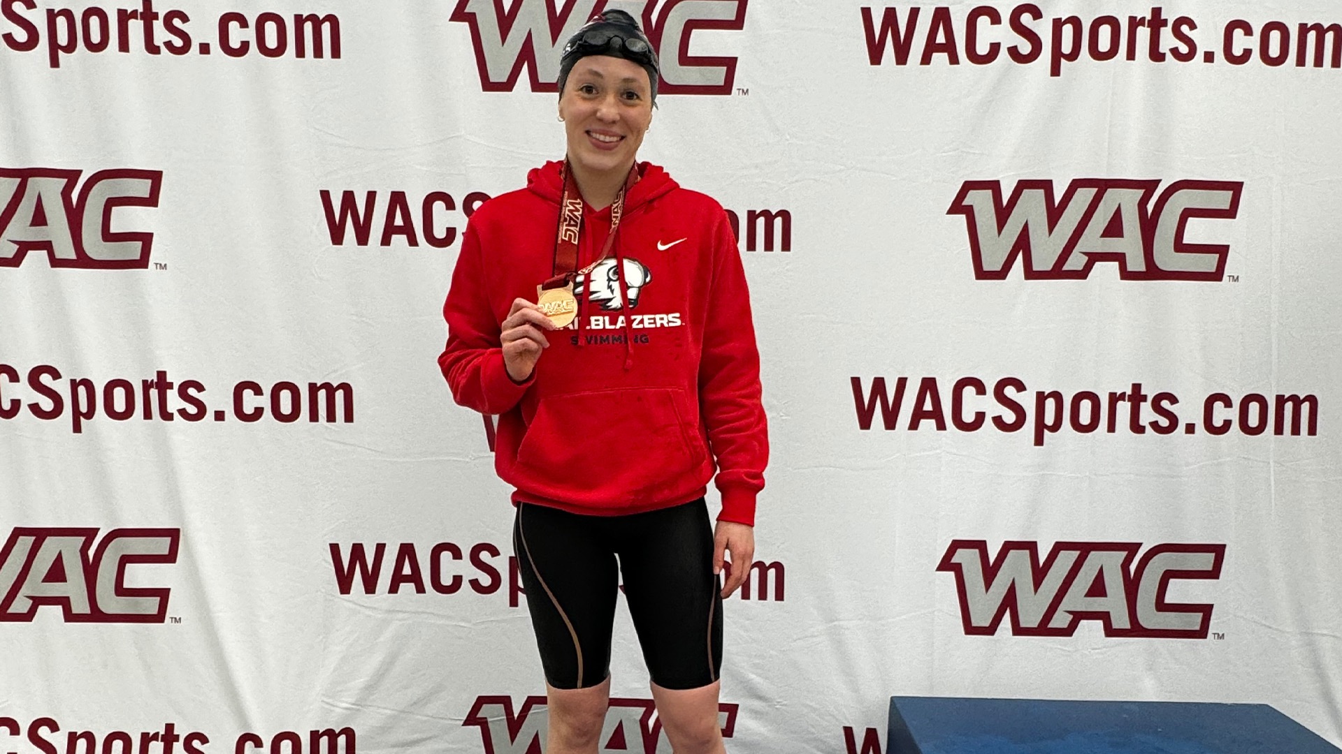 Trailblazers Earn Their First Medal of the 2024 WAC Swimming ...
