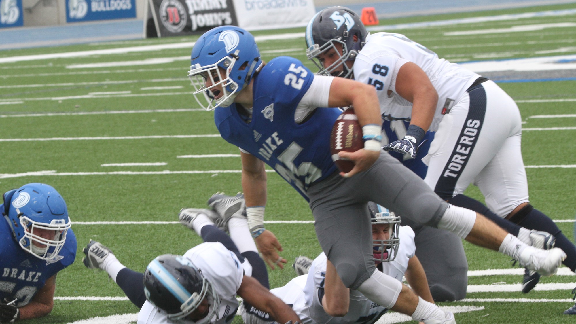 Drew Lauer - 2019 - Football - Drake University Athletics