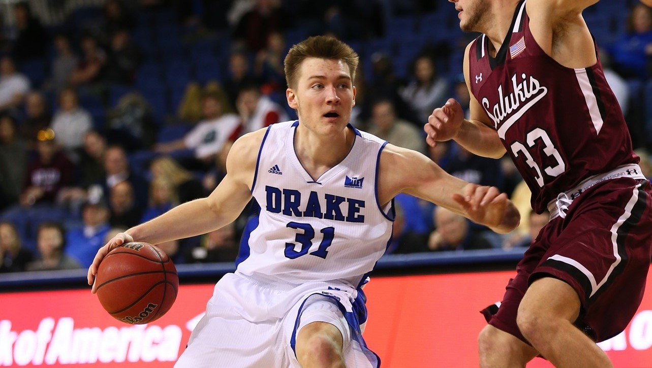 Kale Abrahamson - 2015-16 - Men's Basketball - Drake University Athletics