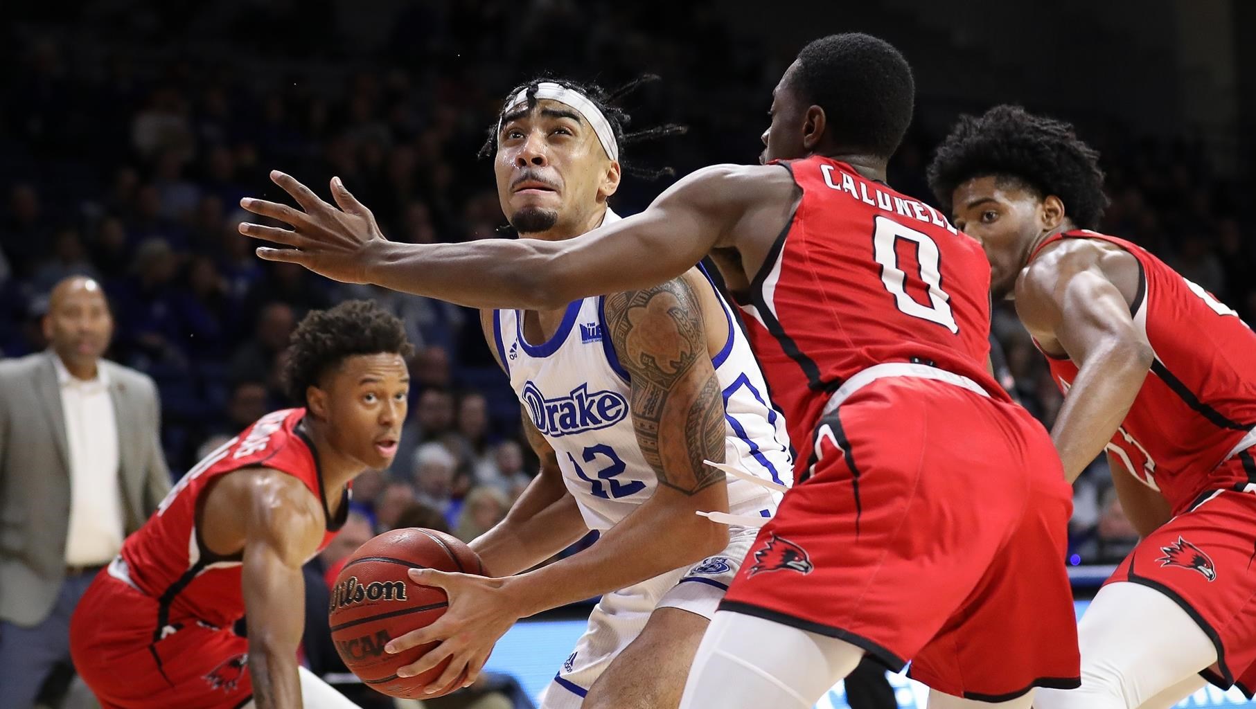 Men’s Basketball Muscles Past SEMO Late, 78-73 - Drake University Athletics