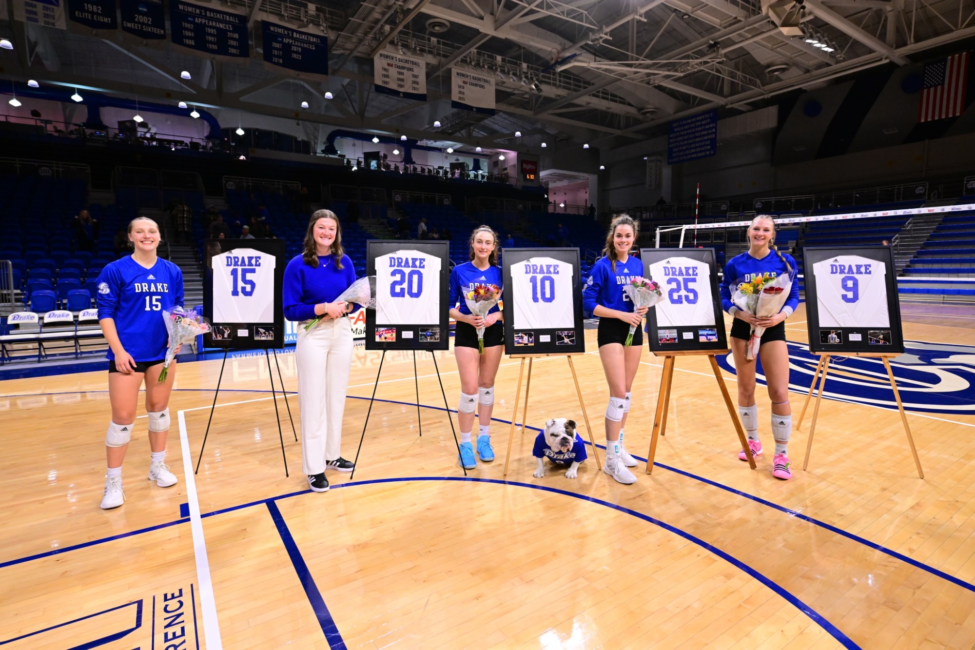 Drake Dominates on Senior Day to Reach 20th Win of the Season - Drake ...