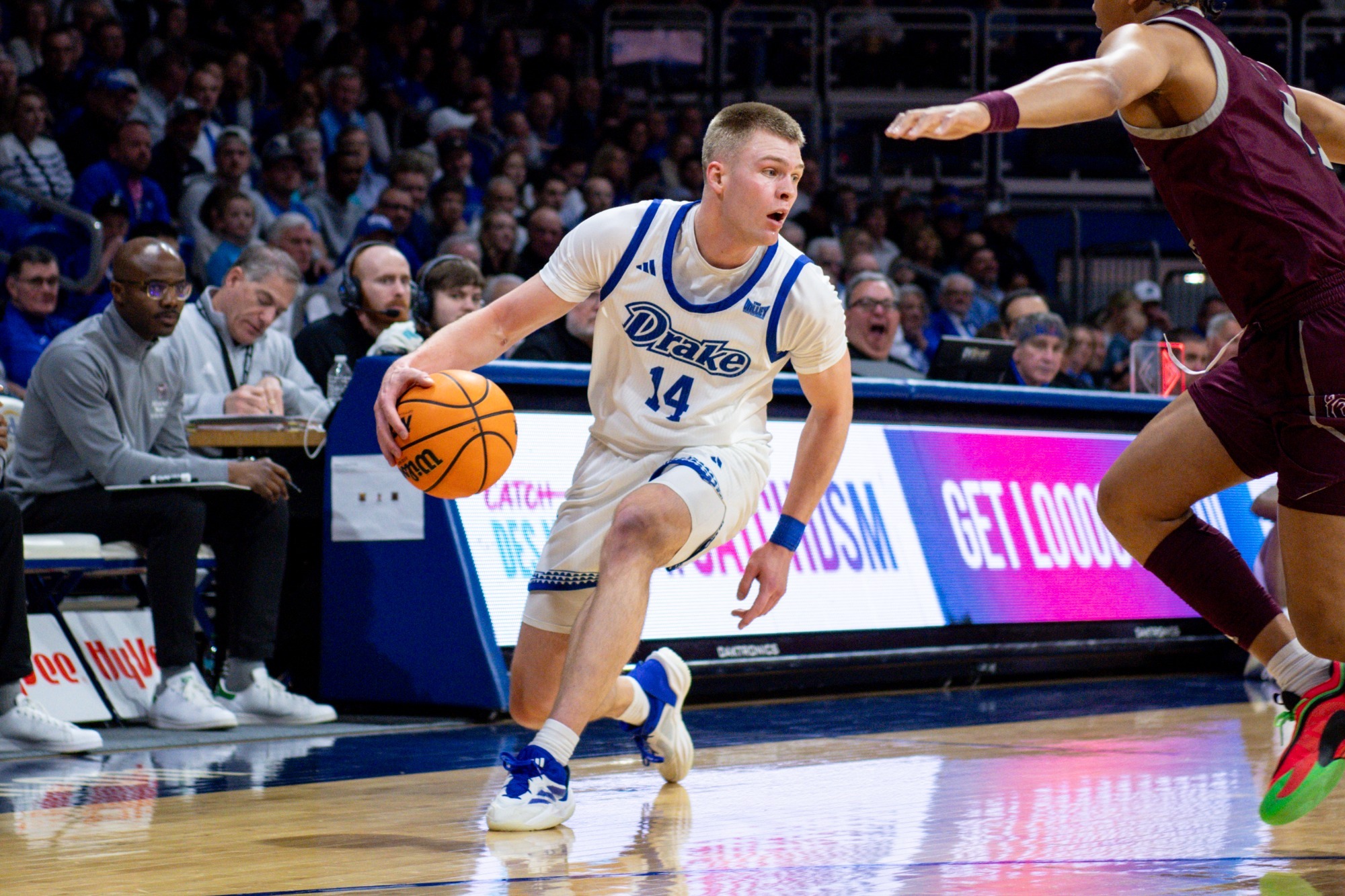 Dominant Defense Guides Drake Past Belmont, 65-46 - Drake University ...