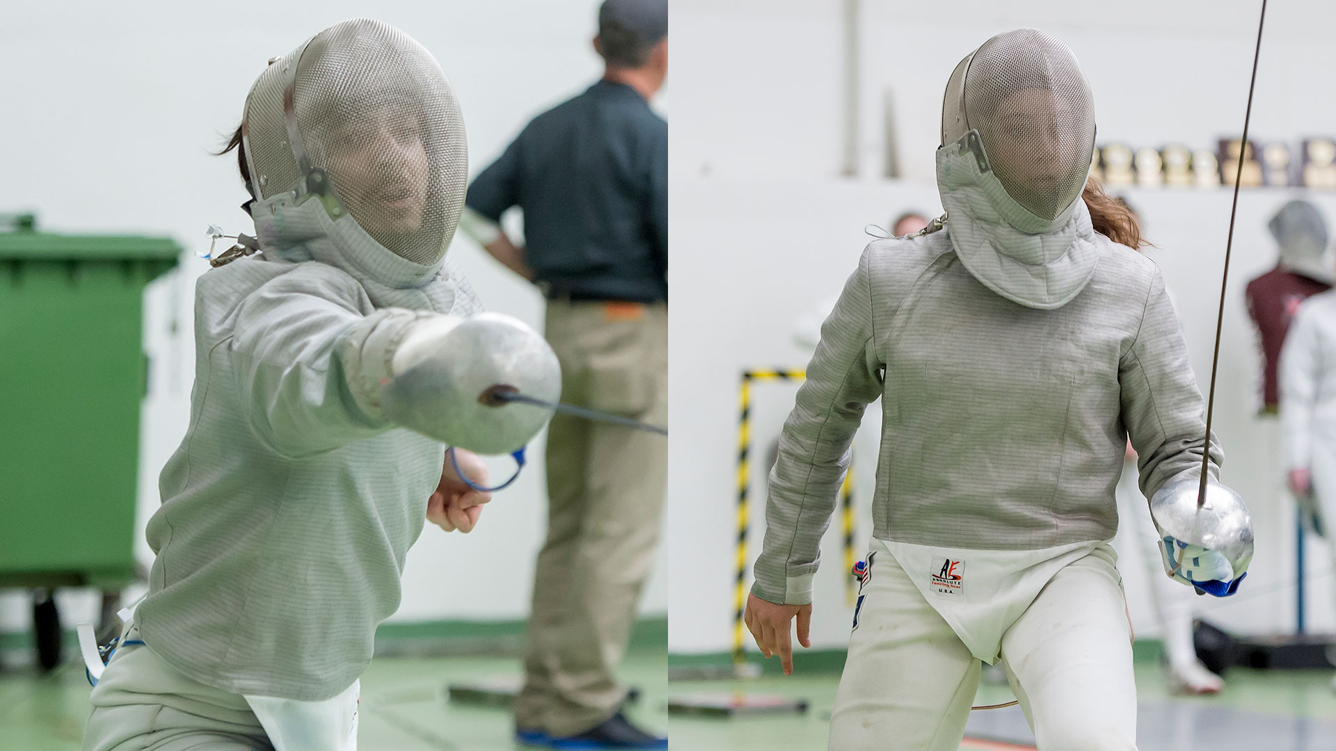 Huber, Rampazzo Chosen as Fencing MVPs - Drew University Athletics