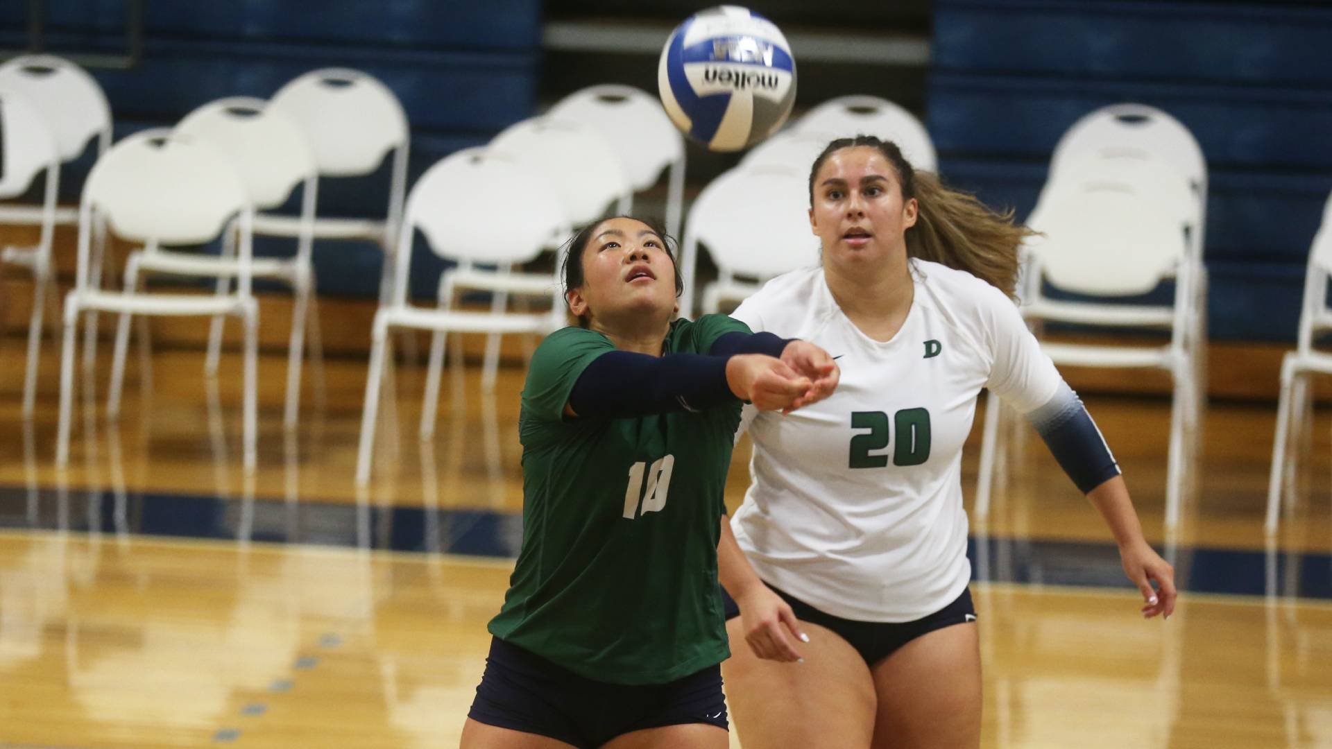 Gaza Hits 1000 Digs as Rangers Top Moravian - Drew University Athletics