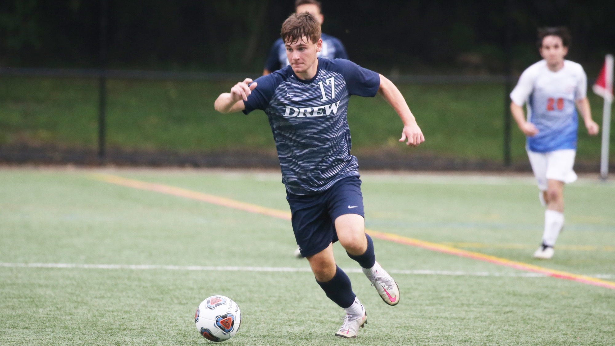Big First Half Lifts Rangers in Season Opener - Drew University Athletics