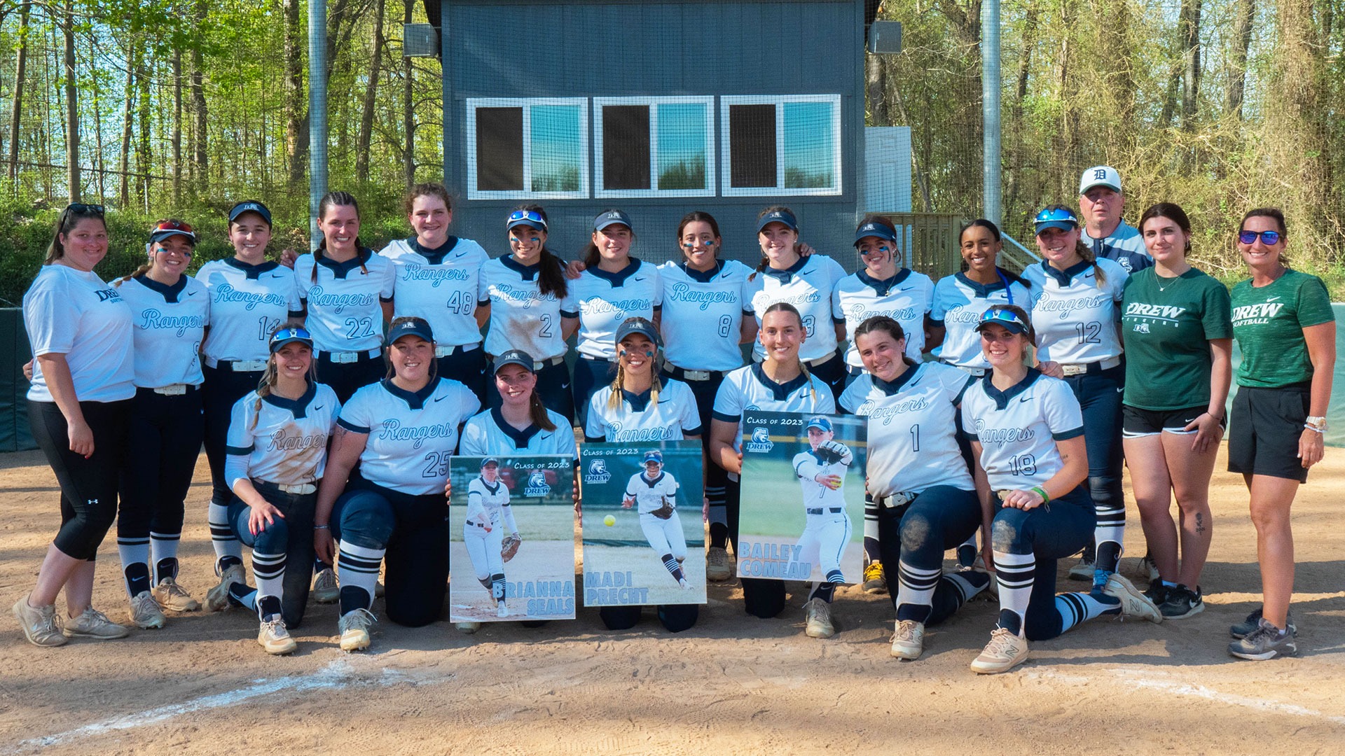 Softball Edged in Pair of Close Games on Senior Day - Drew University ...