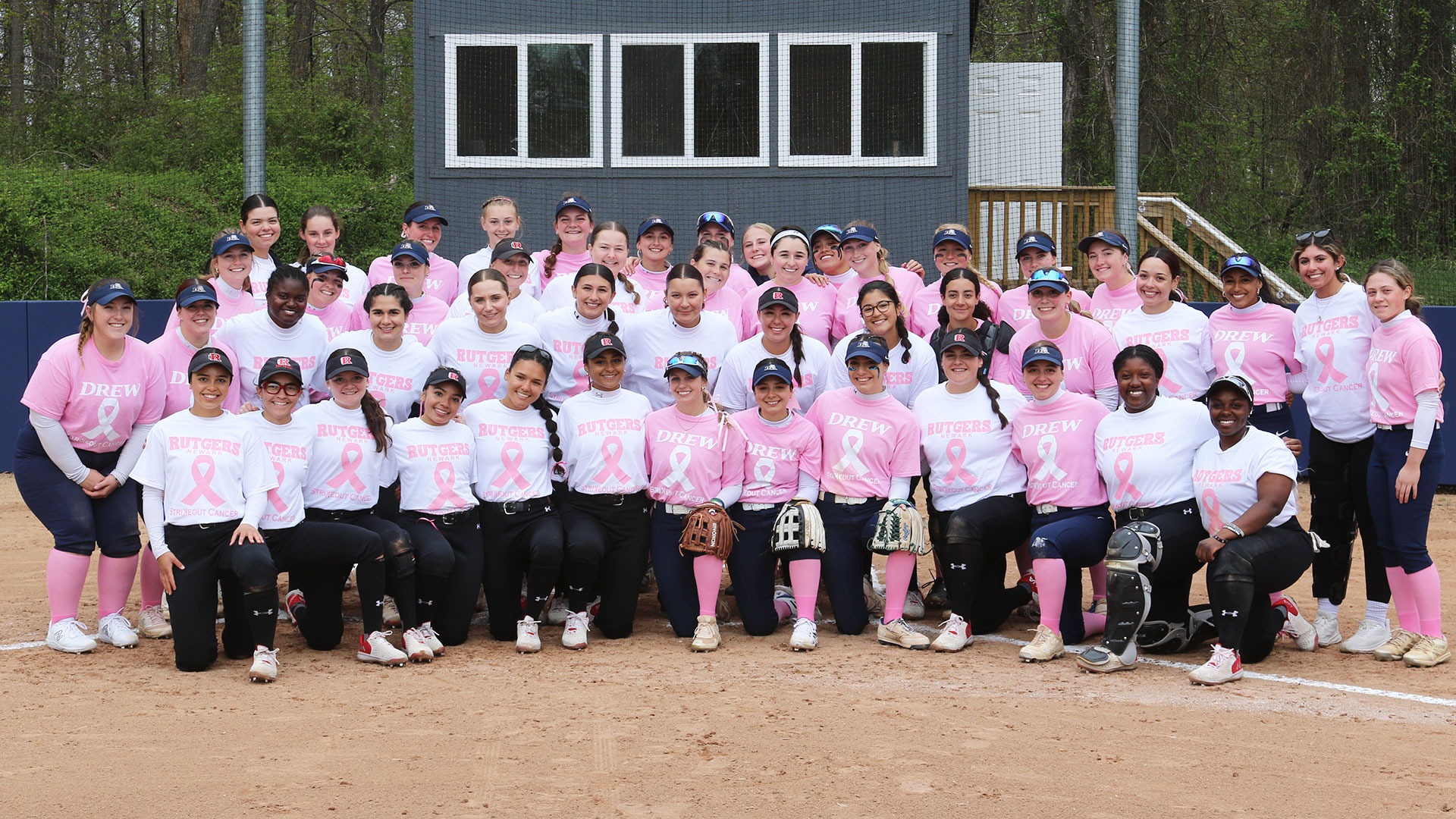 Mehalick Reaches 100 Wins as Softball Sweeps on Strikeout Cancer Day ...