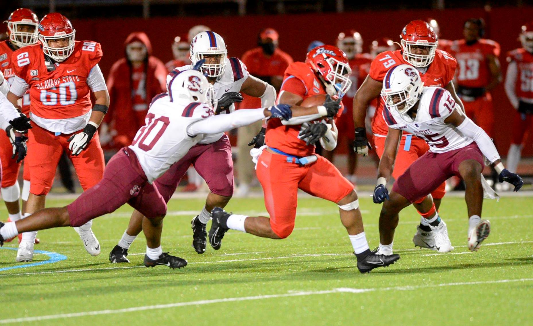 HORNETS TO HOST MEAC RIVAL SC STATE IN HOMECOMING CONTEST - Delaware ...