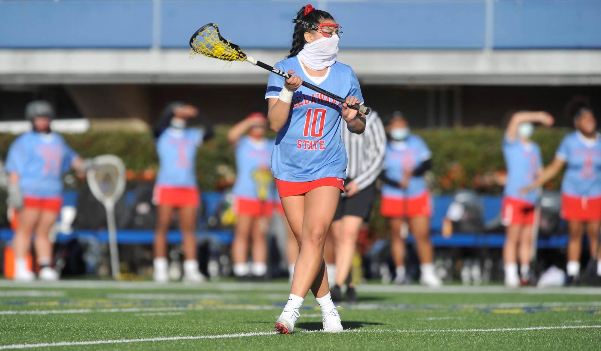 HORNETS FALL TO MONARCHS; GENTLE SCORES THREE - Delaware State University