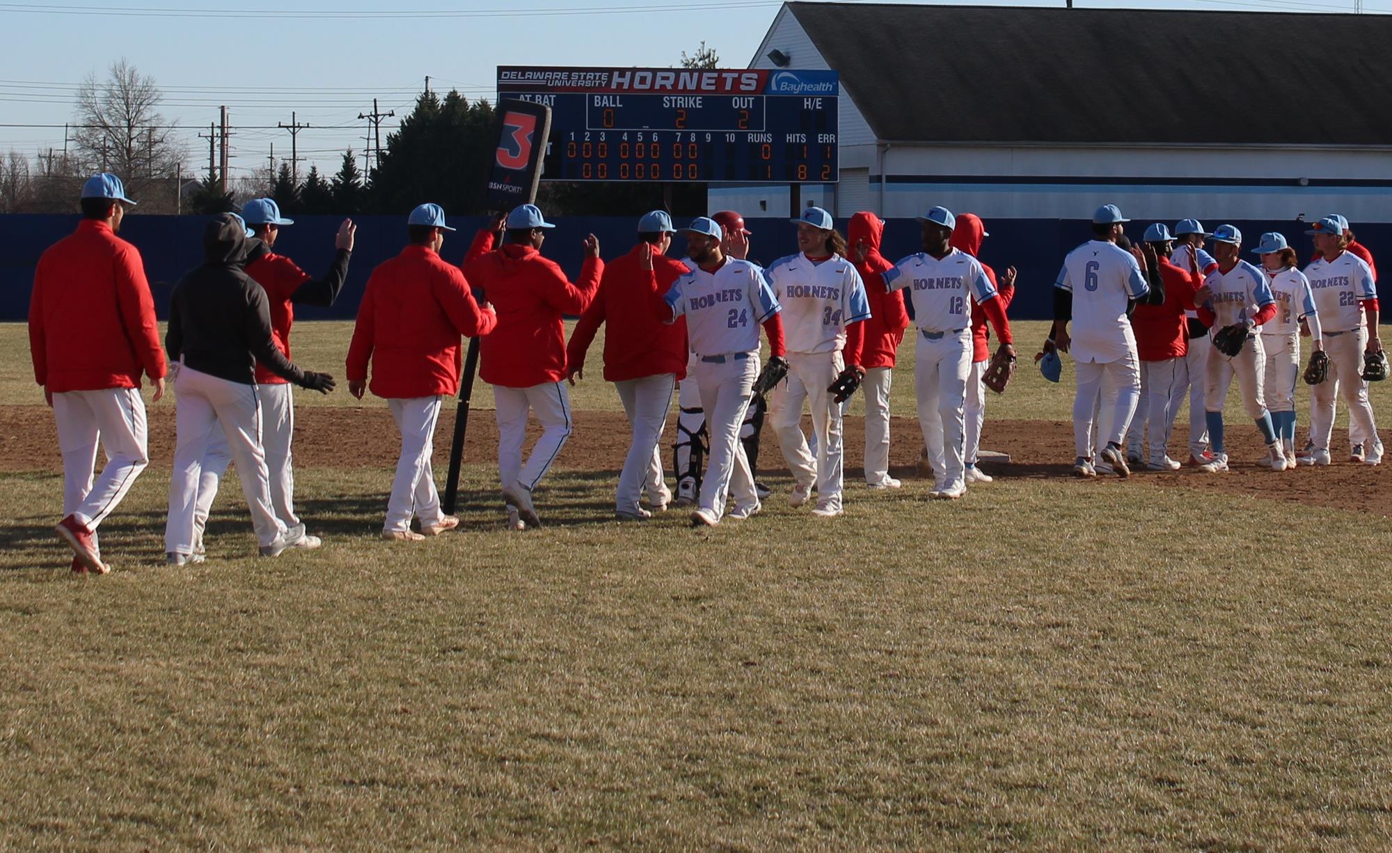 DELAWARE STATE SUNDAY BASEBALL WASHED OUT - Delaware State University