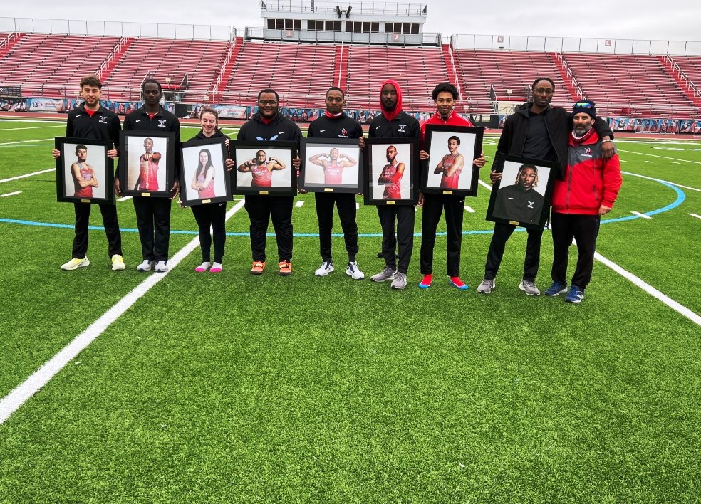 Hornet seniors honored during DSU Invite - Delaware State University