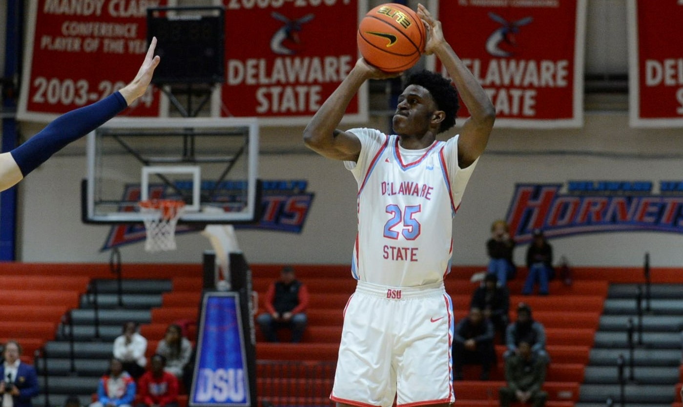 HORNETS FALL IN OVERTIME TO MEAC FRONT RUNNER HOWARD - Delaware State ...
