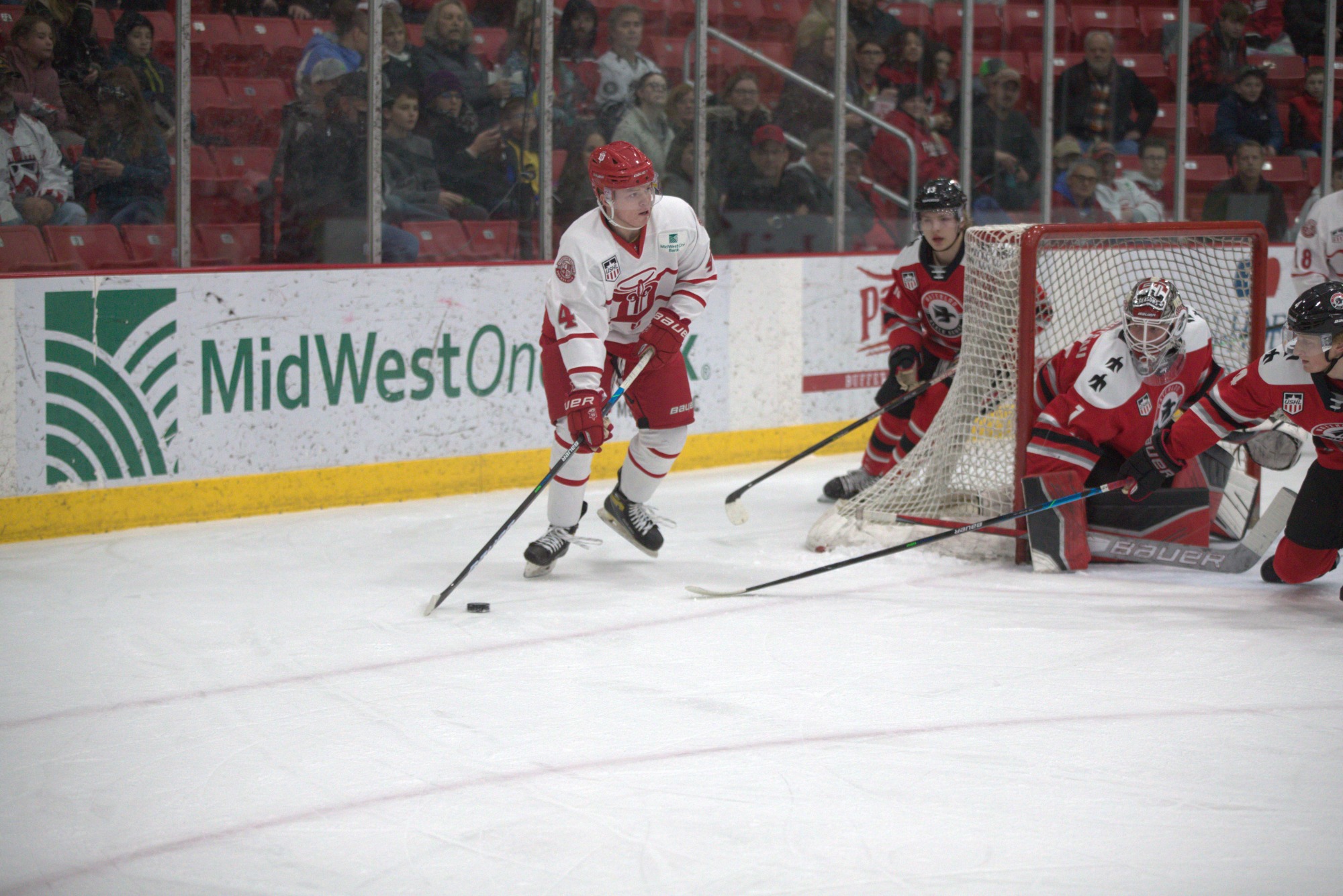 Saints Spook the Black Hawks on Halloween Weekend - Dubuque Fighting Saints