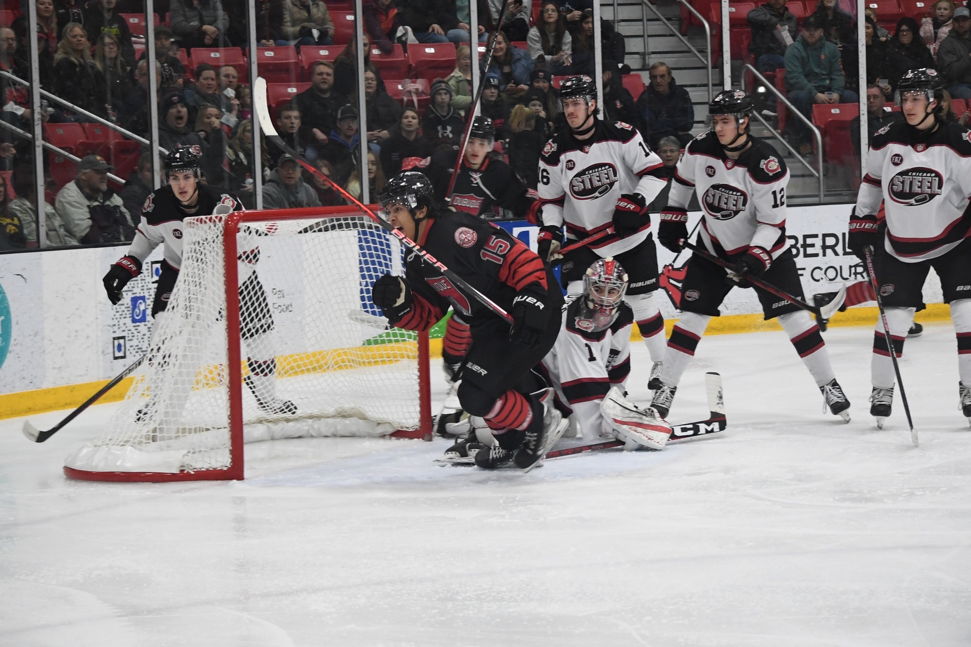 Noah Powell Shines in Saints Overtime Win - Dubuque Fighting Saints