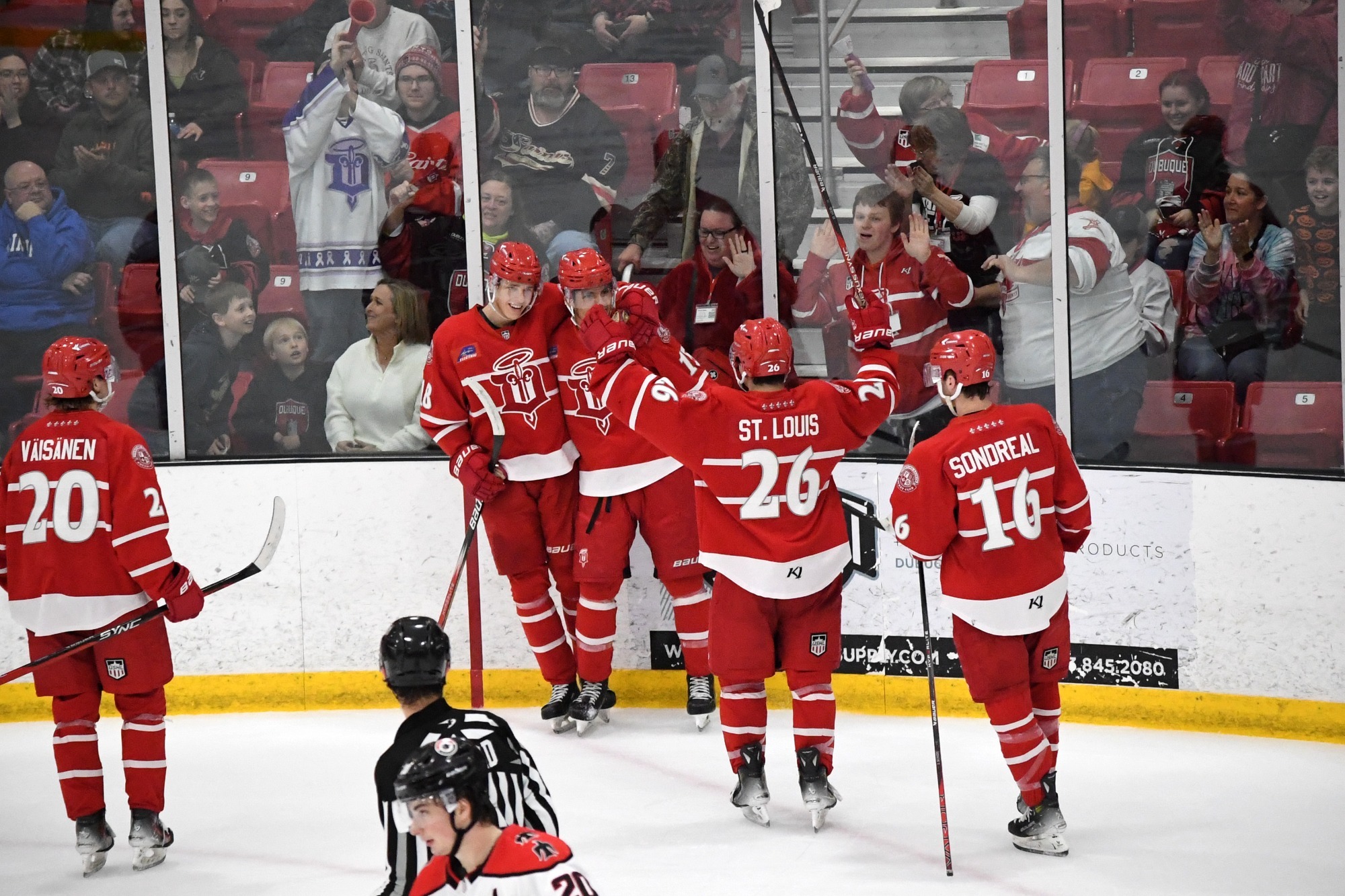 Powell’s Overtime Goal Lifts Saints to Series Lead - Dubuque Fighting ...