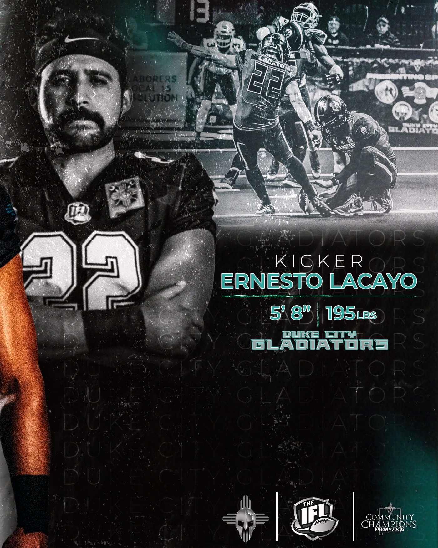Ernesto Lacayo signed for the 2024 season - Duke City Gladiators