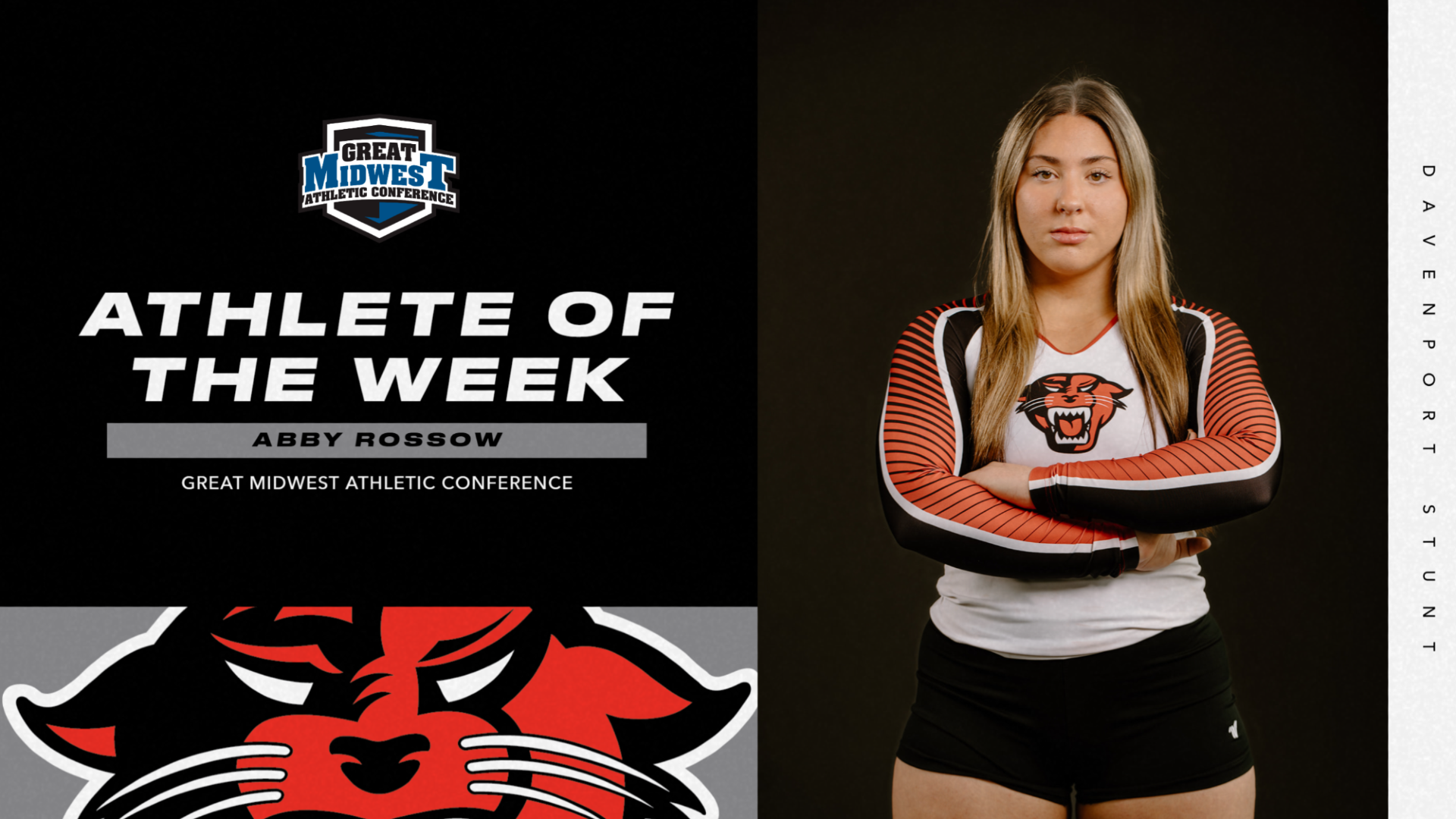 Ball Earns Second G-MAC STUNT Athlete of the Week Nod - Davenport ...