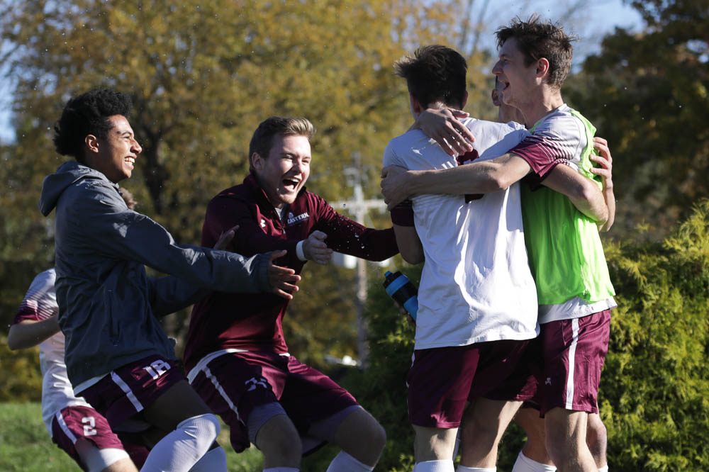 Men's Soccer Advances With 5-2 Win - Eastern University Athletics