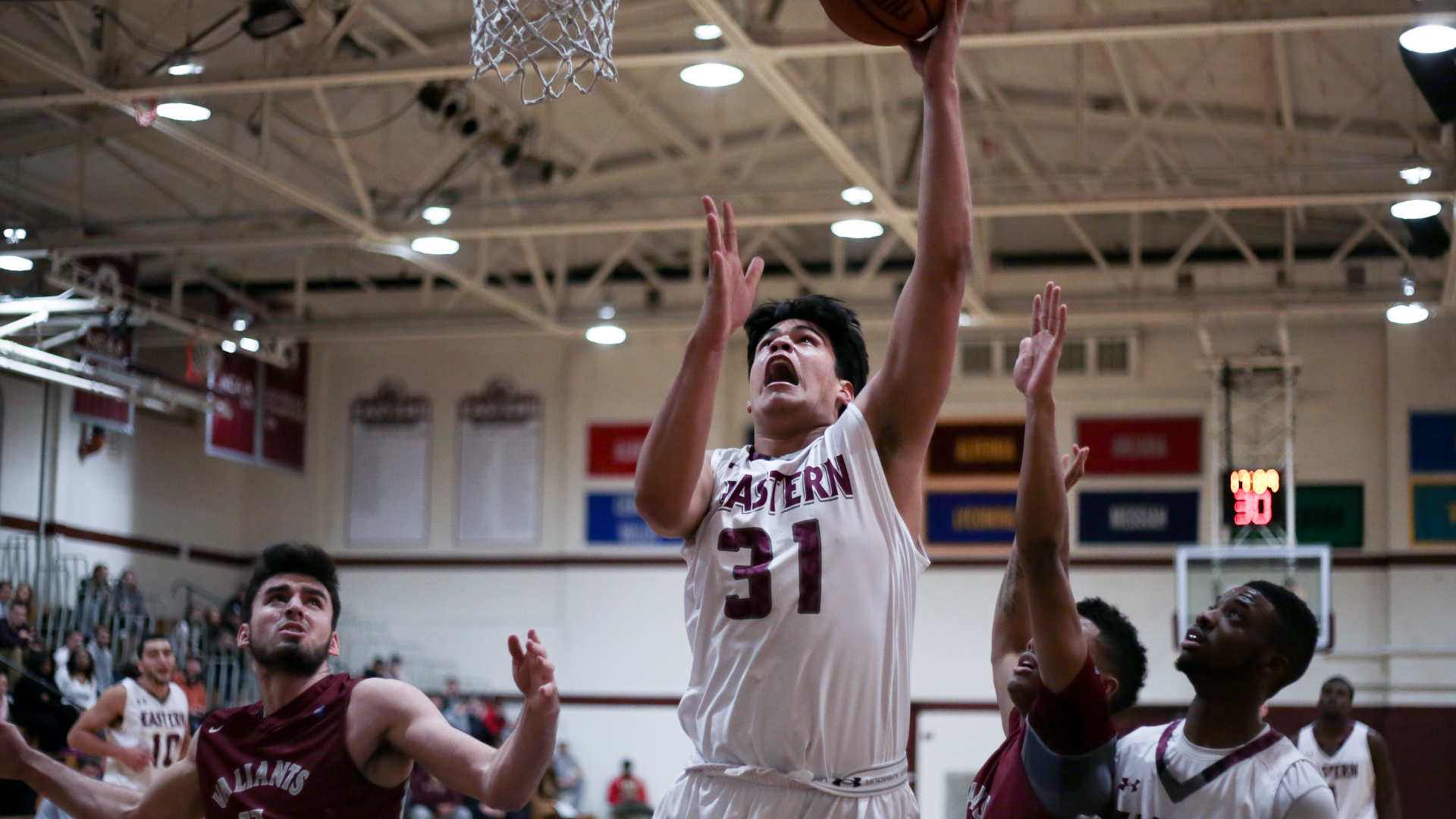 Victor Peña - 2019-20 - Men's Basketball - Eastern University Athletics