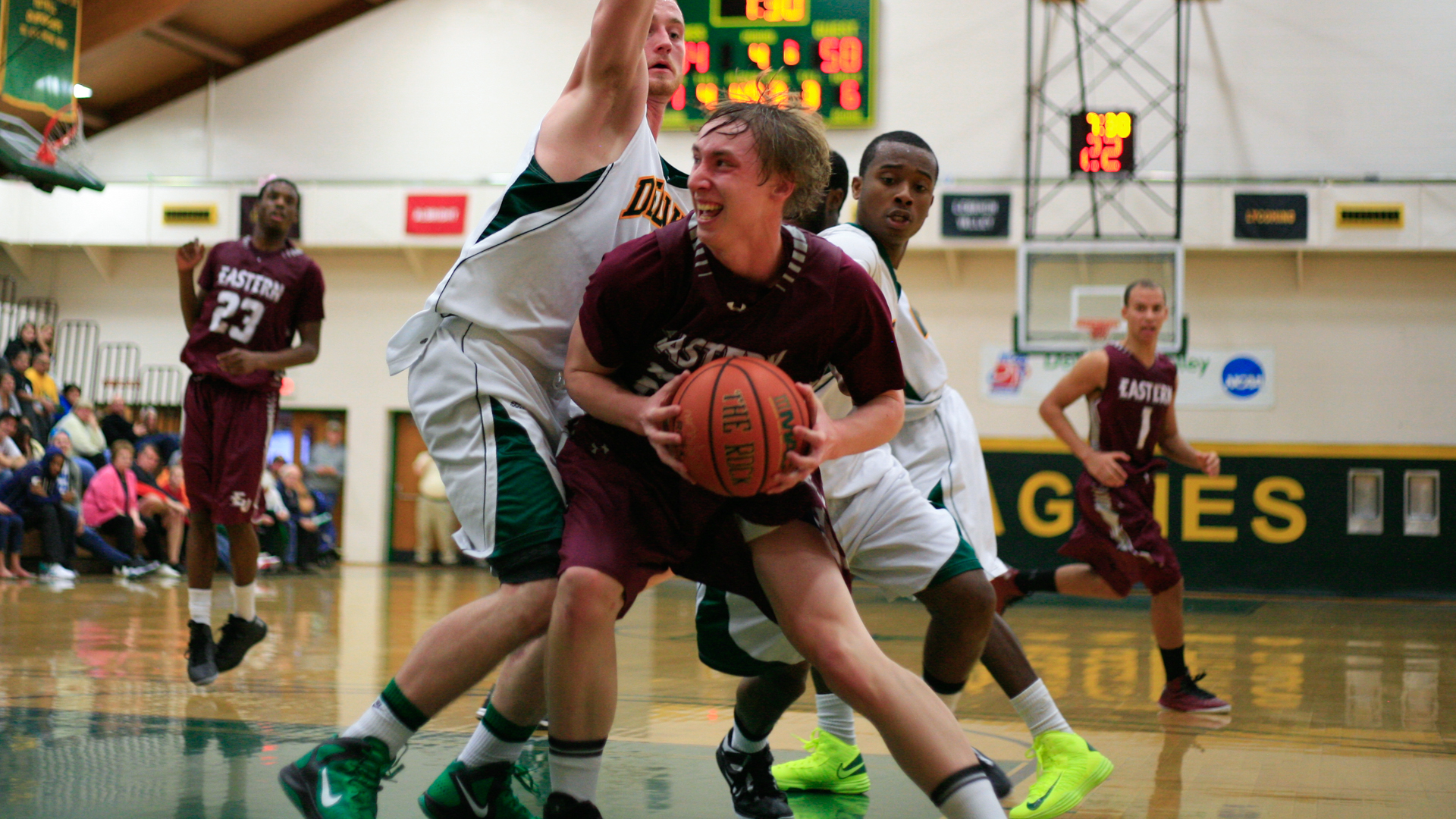 Caleb Knudsen - 2013-14 - Men's Basketball - Eastern University Athletics