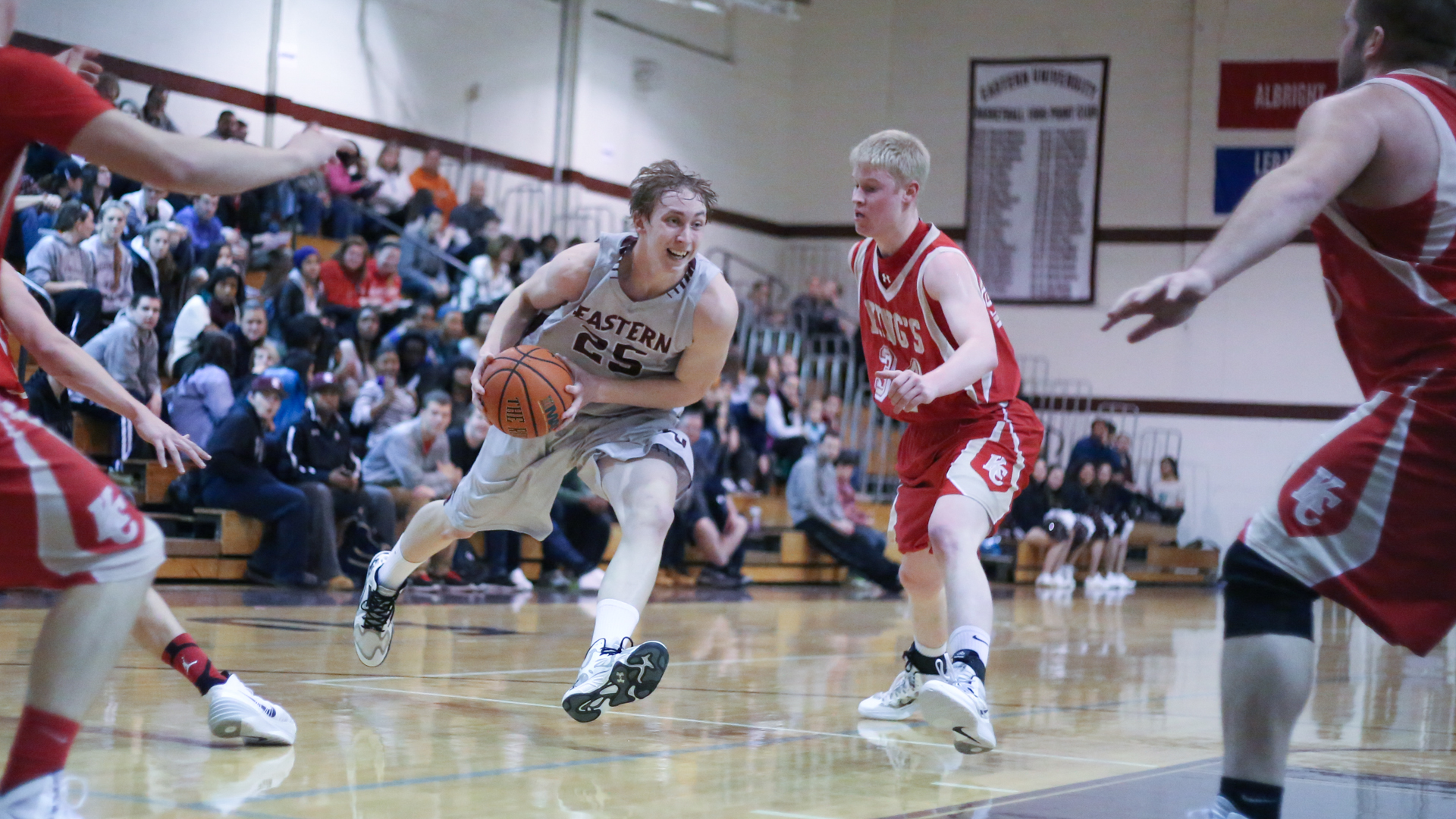Caleb Knudsen - 2013-14 - Men's Basketball - Eastern University Athletics