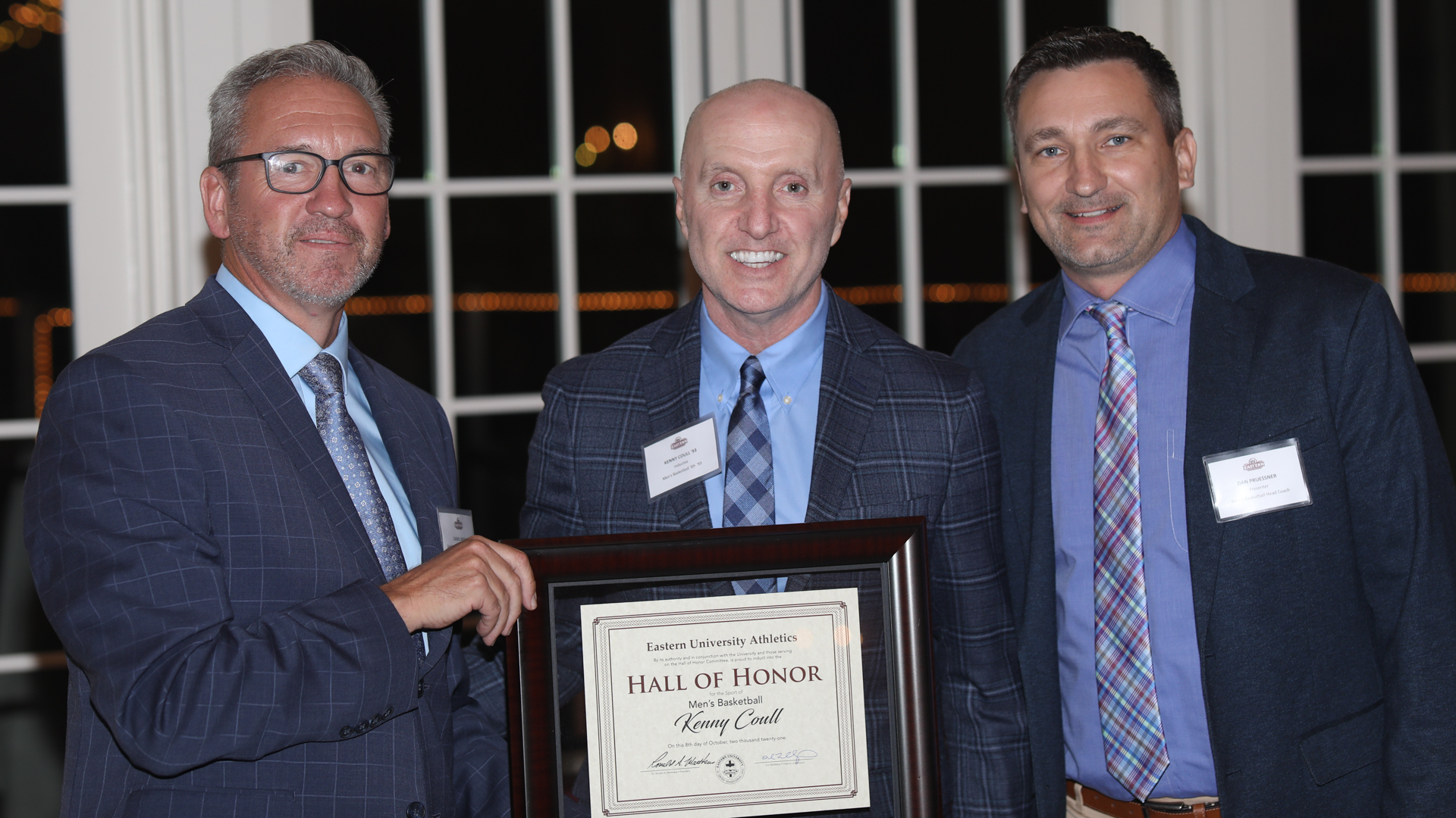 Kenny Coull - 1992-93 - Men's Basketball - Eastern University Athletics